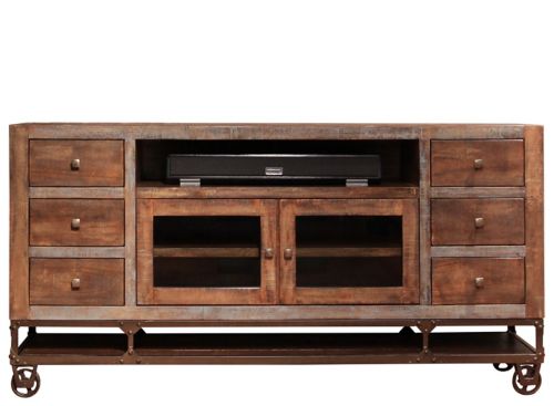 Urban Multicolor Console Table | Raymour & Flanigan