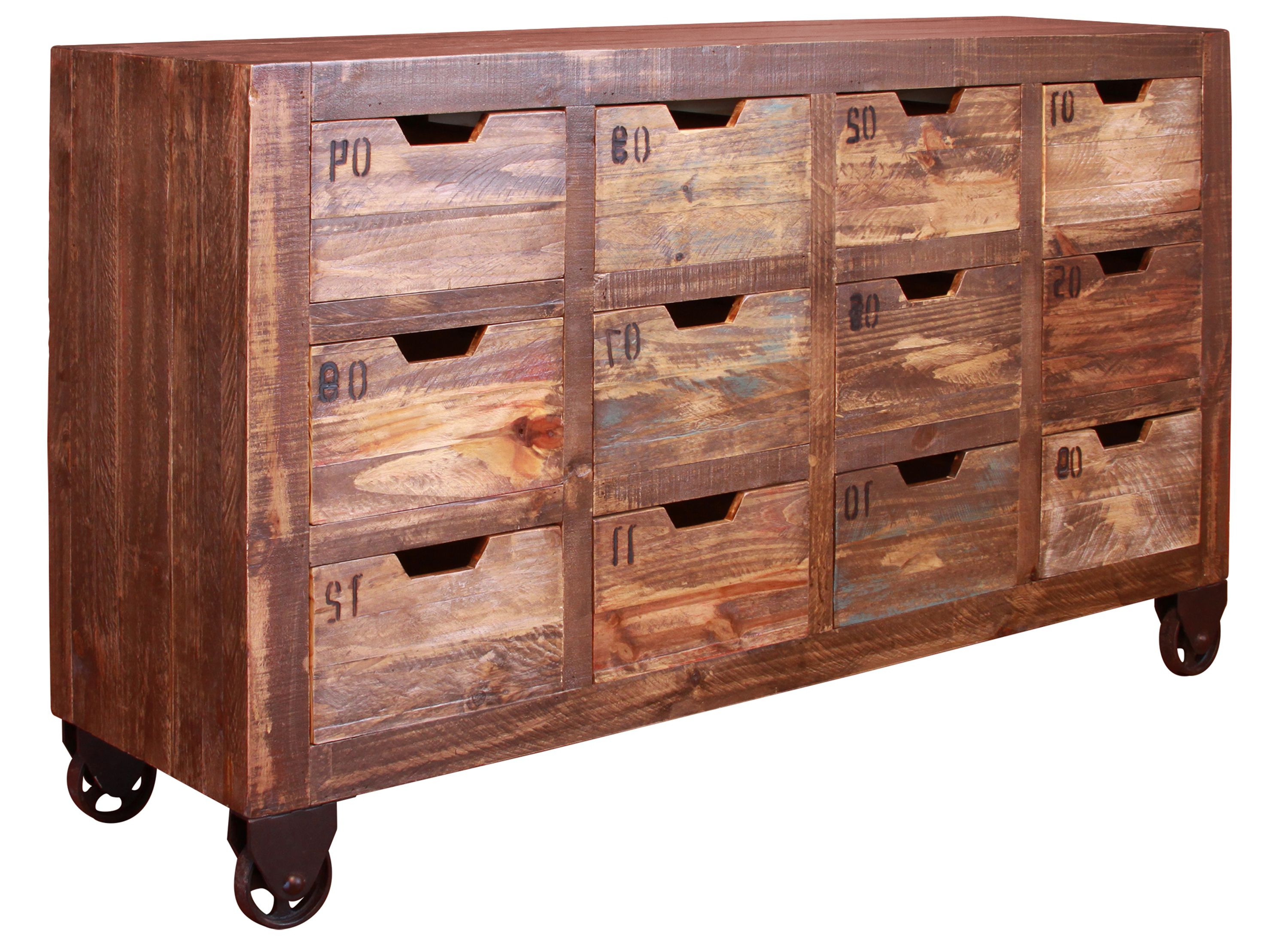 Urban Multicolor Console Table | Raymour & Flanigan