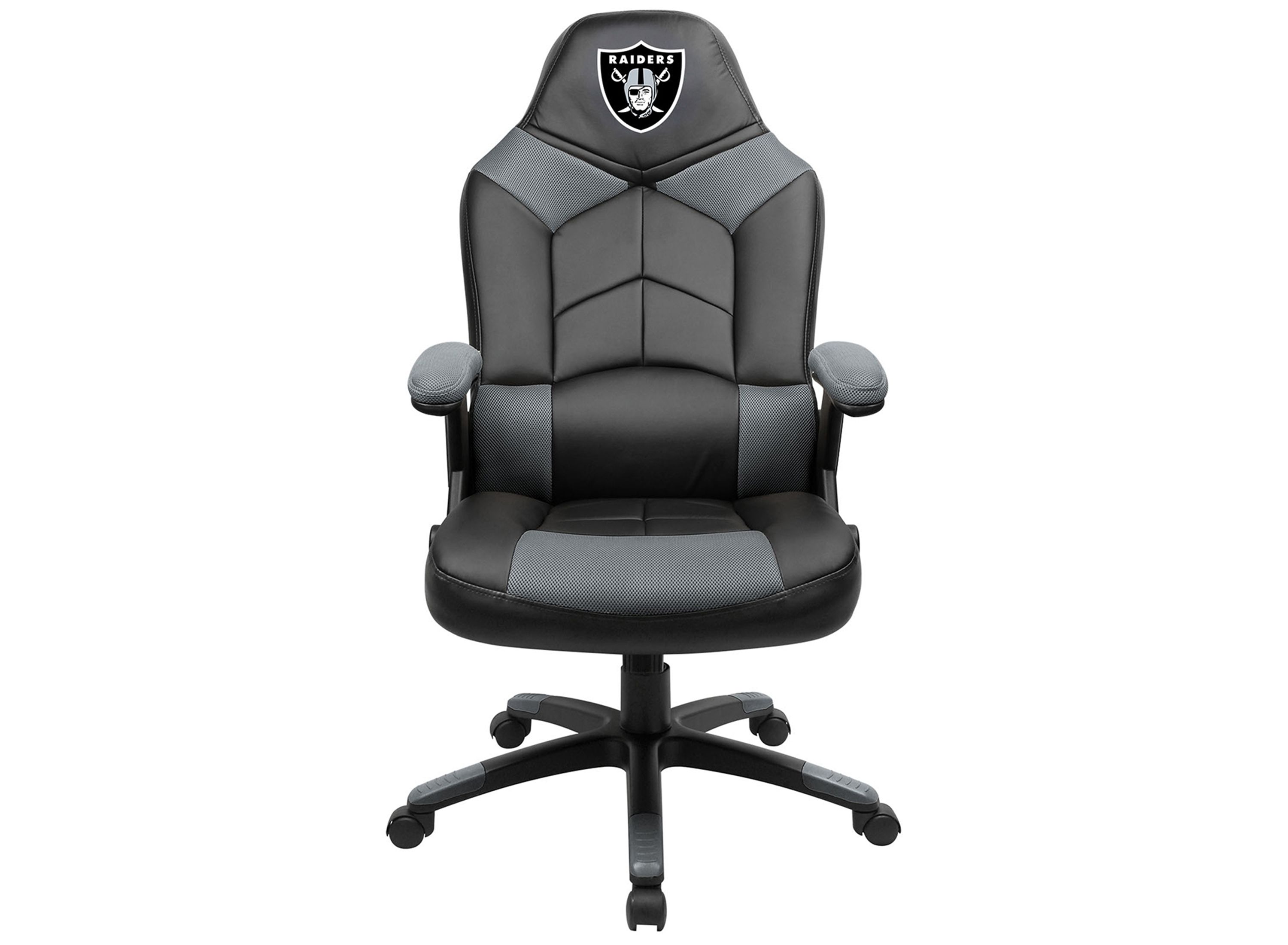 Las Vegas Raiders NFL Faux Leather Oversized Gaming Chair | Raymour ...