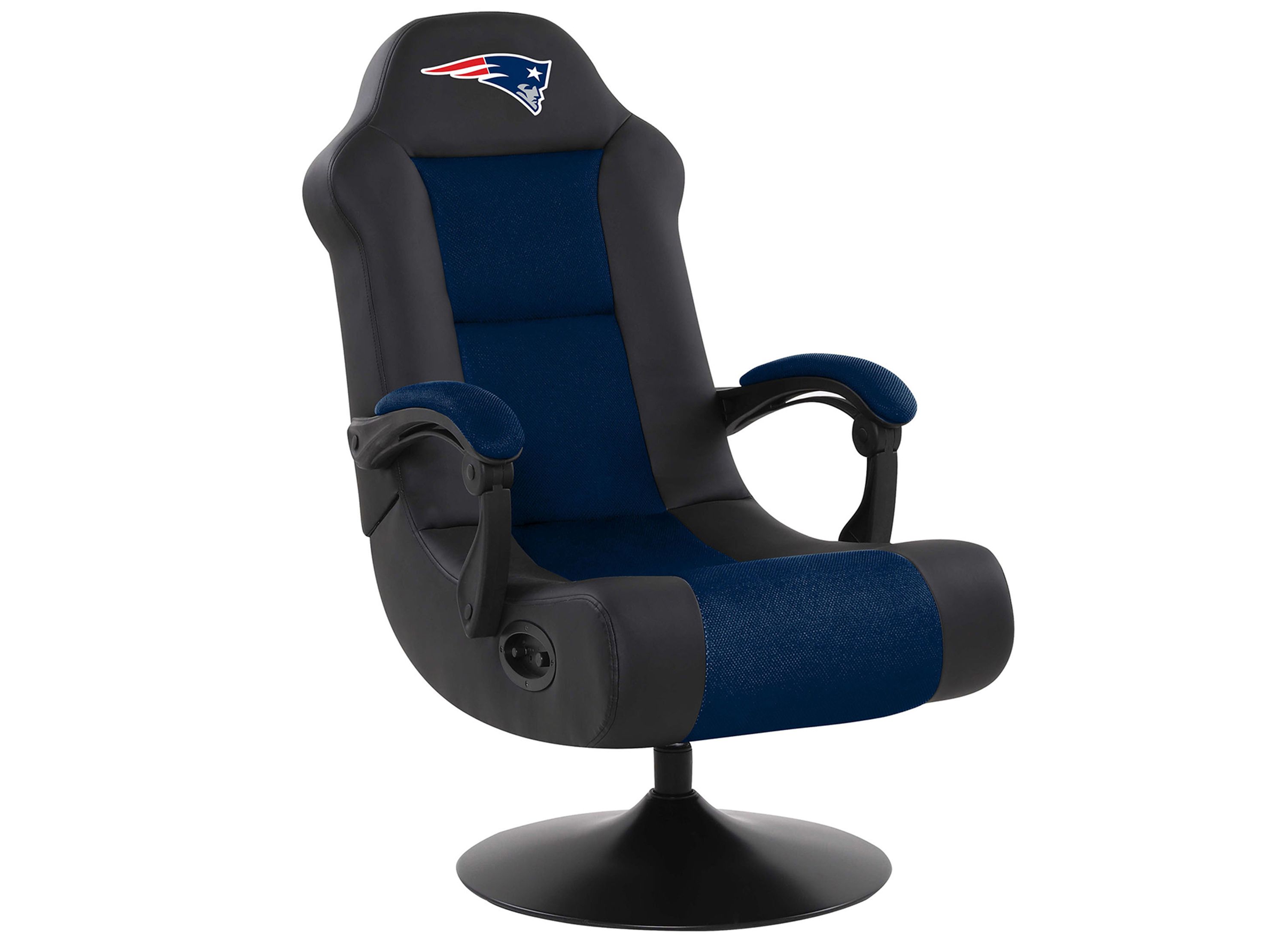 New England Patriots NFL Faux Leather Ultra Gaming Chair | Raymour ...