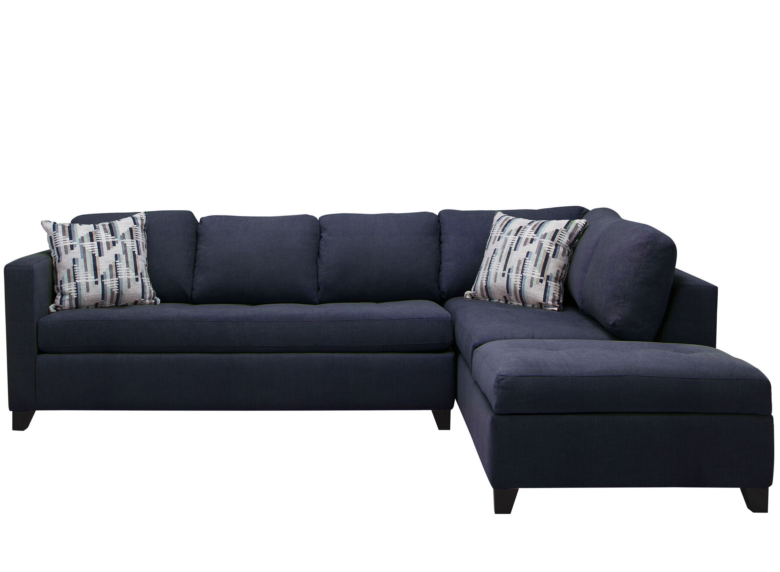 Dexter 2-pc. Sofa Chaise w/Queen Sleeper | Raymour & Flanigan