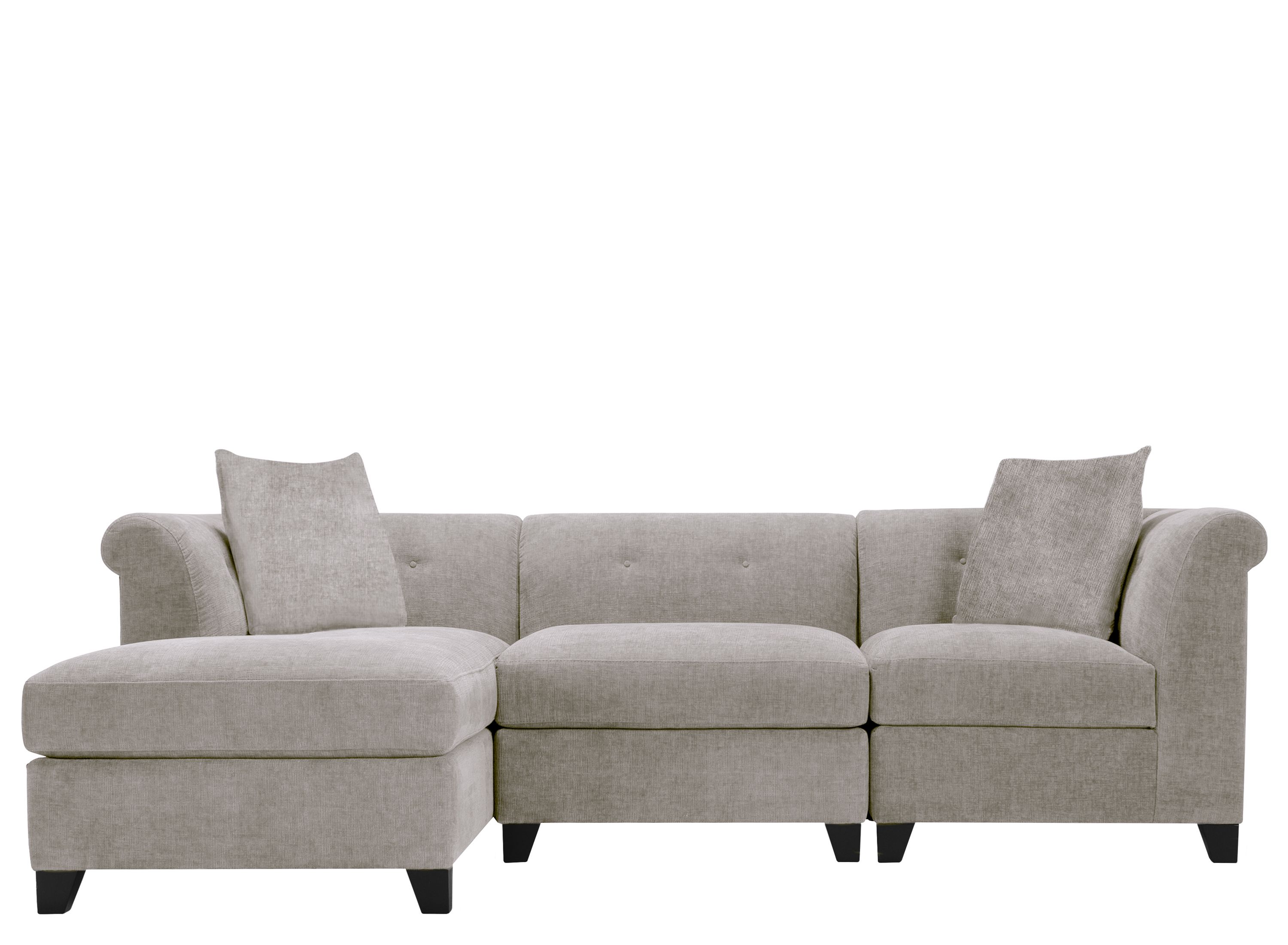 Corolla 3-pc. Microfiber Modular Sectional Sofa | Sectional Sofas ...
