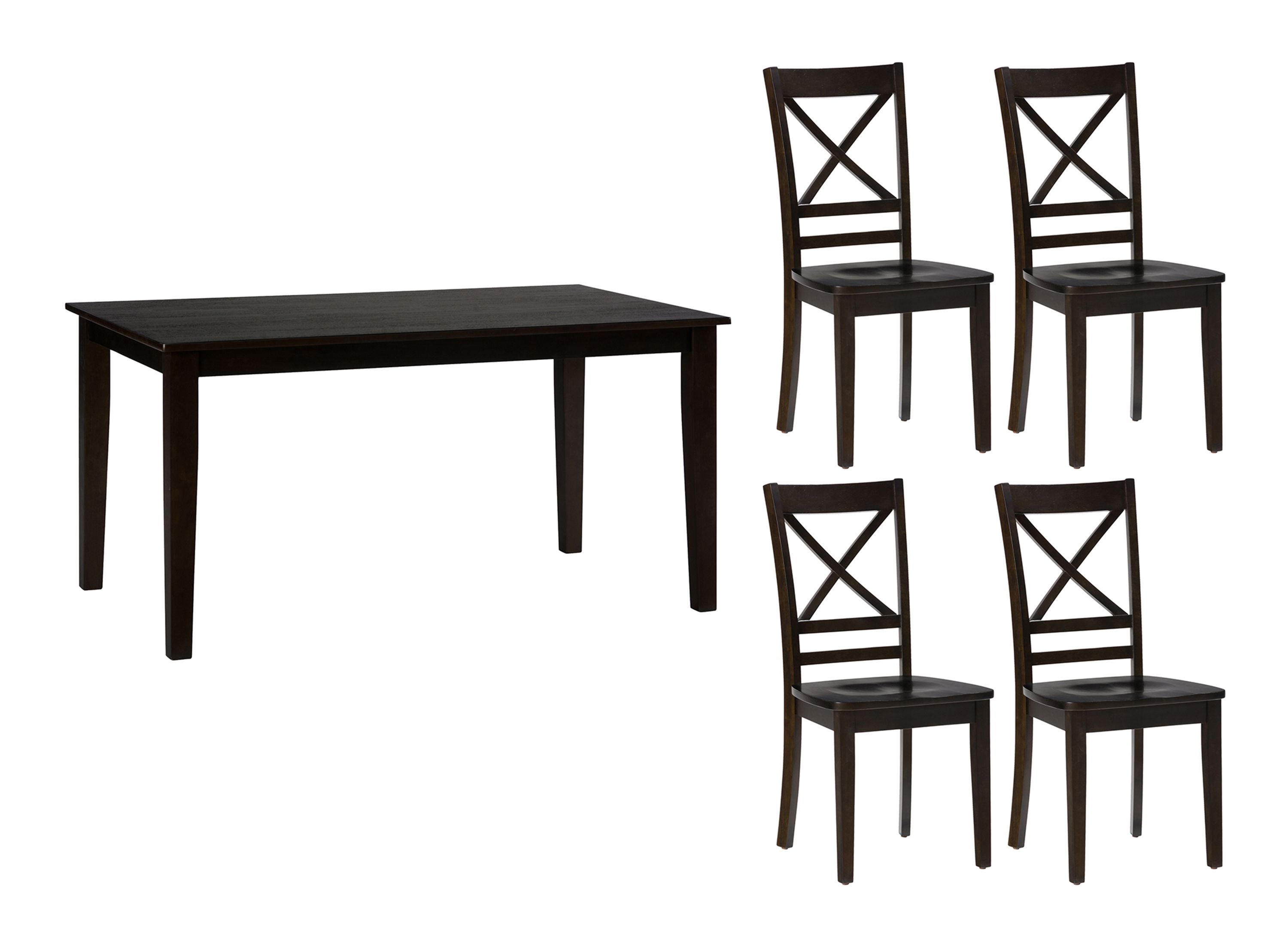 Simplicity 5-pc. Dining Set | Raymour & Flanigan