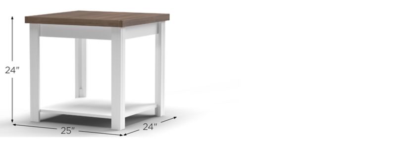 Hampton End Table | Raymour & Flanigan