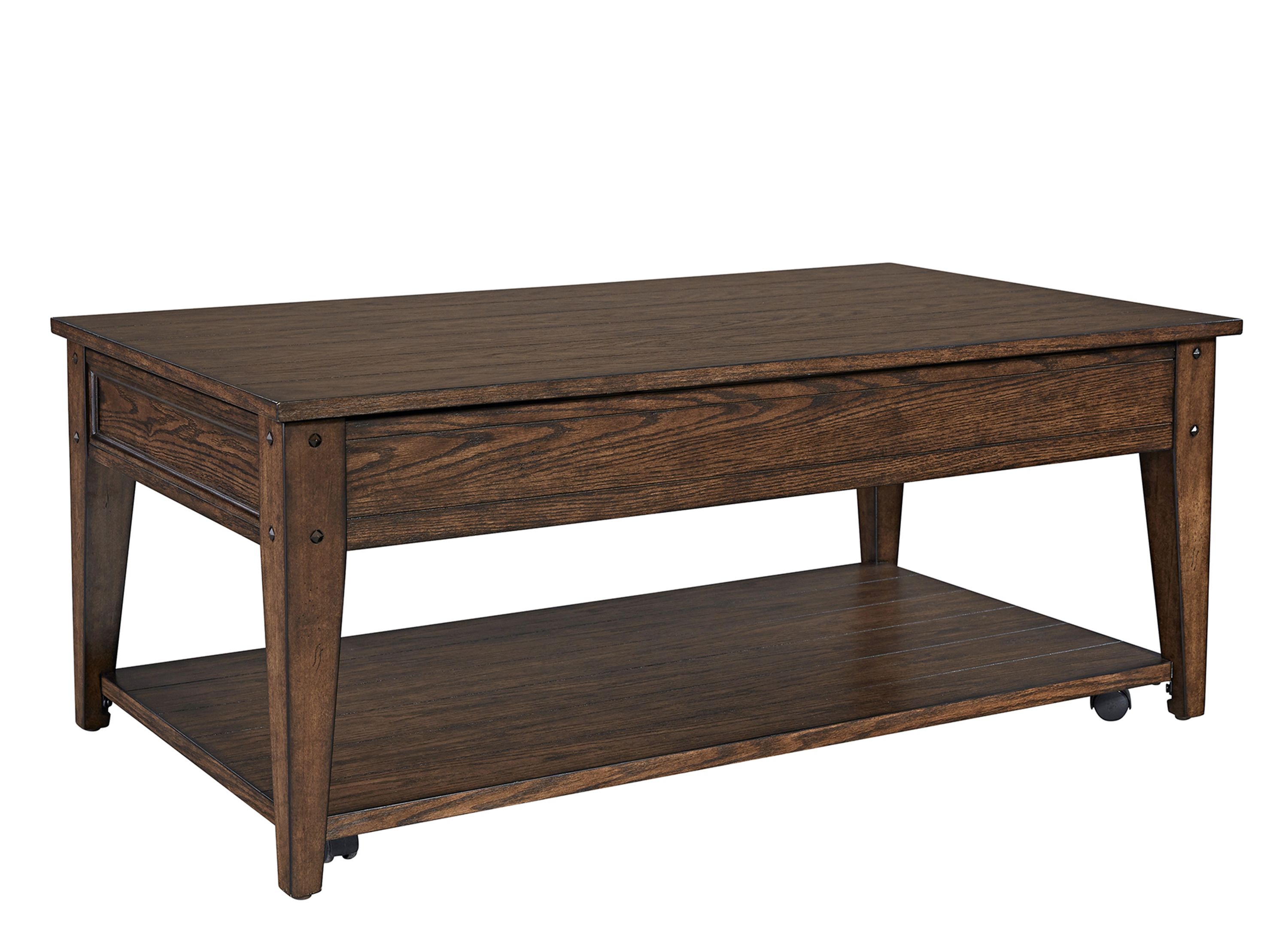 Lake House Rectangular Lift-Top Coffee Table | Raymour & Flanigan