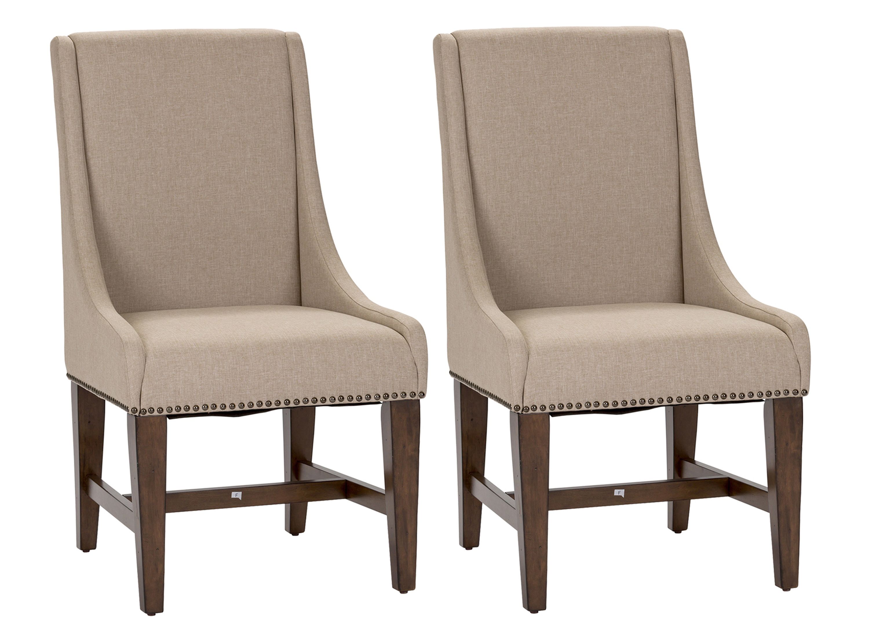 Denise Upholstered Dining Chair-Set of 2 | Raymour & Flanigan | Raymour ...