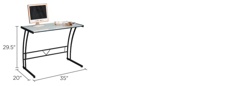 Sigma Computer Desk | Raymour & Flanigan