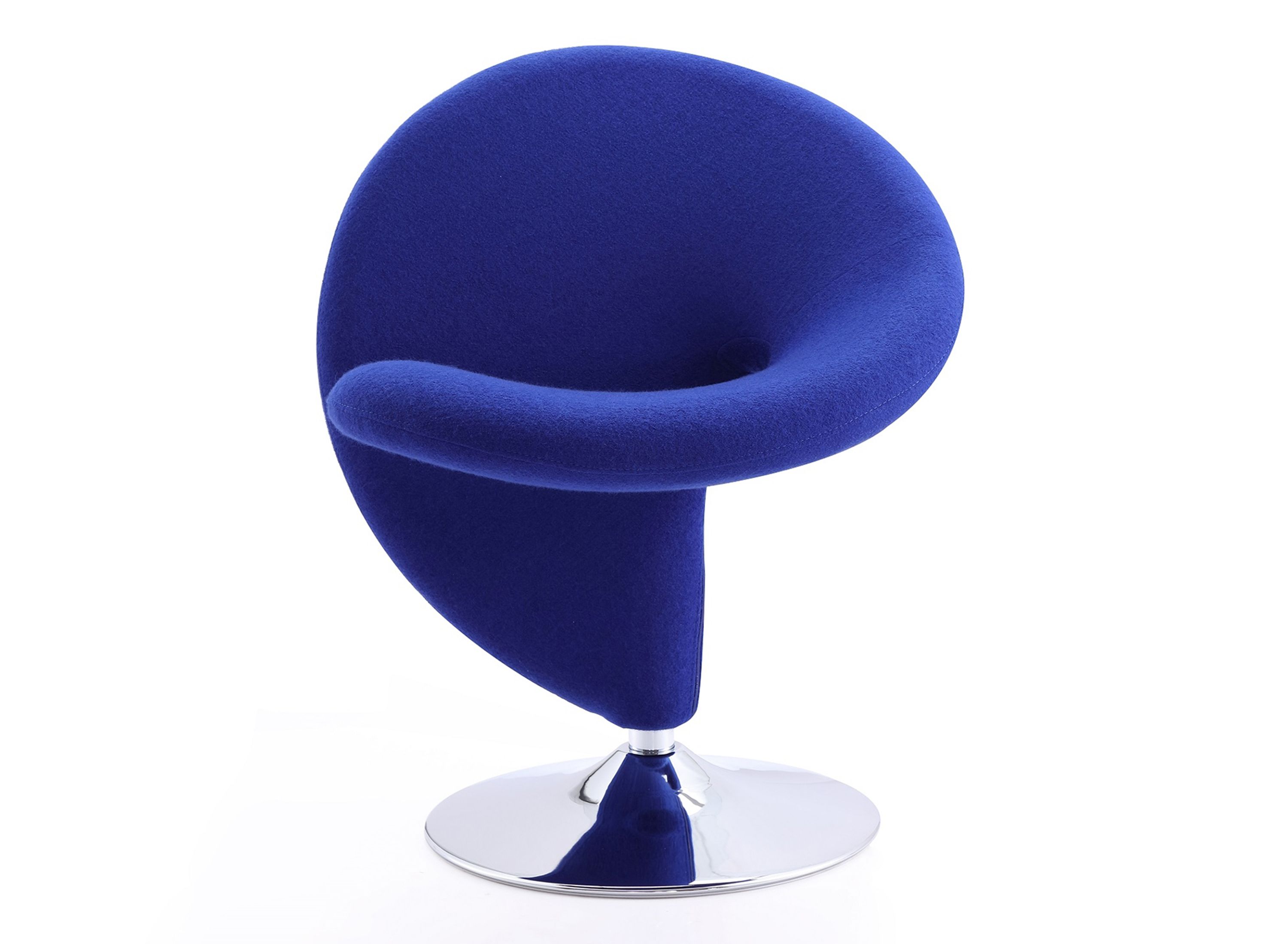 Curl Swivel Accent Chair | Raymour & Flanigan