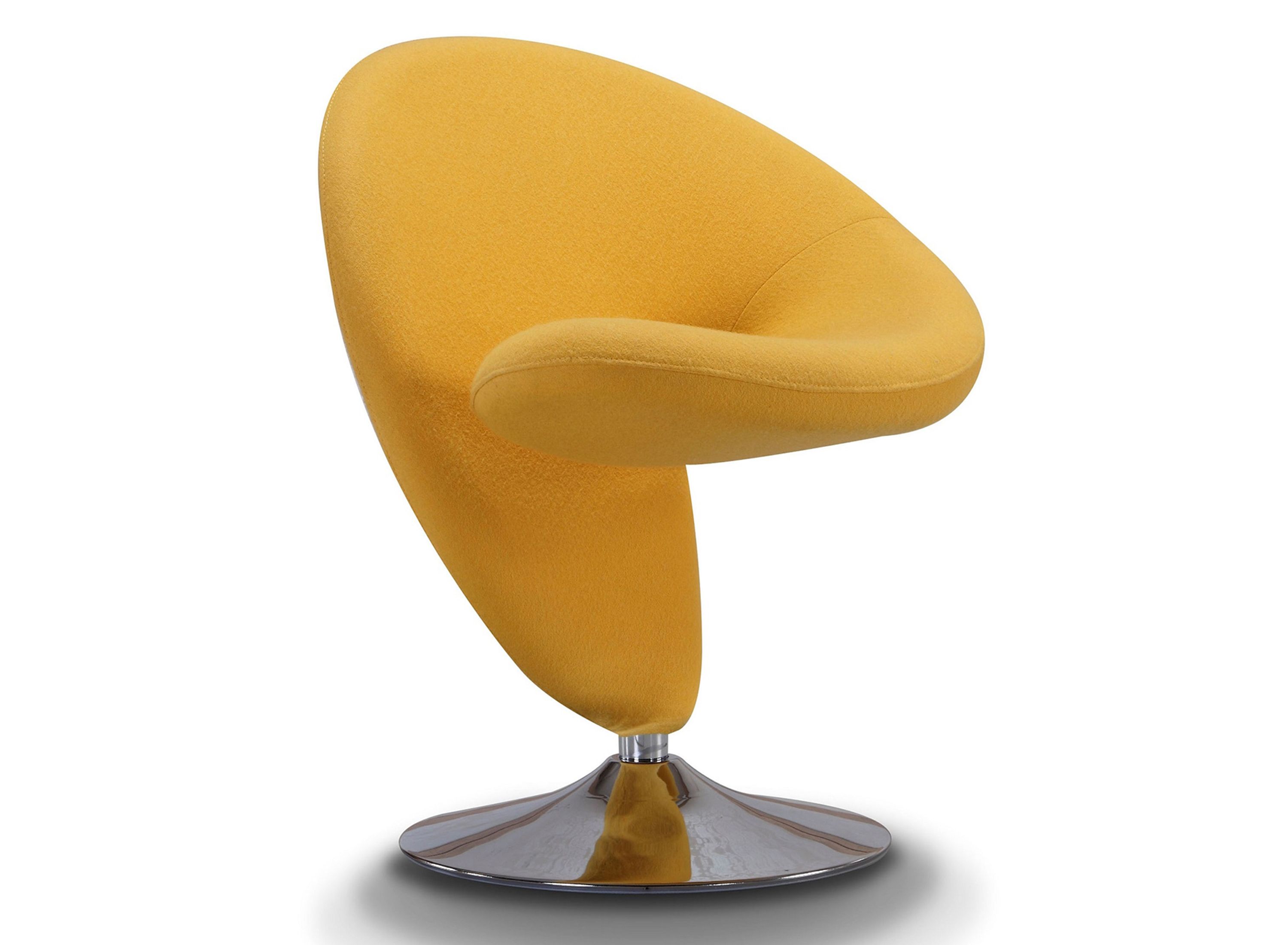 Curl Swivel Accent Chair | Raymour & Flanigan