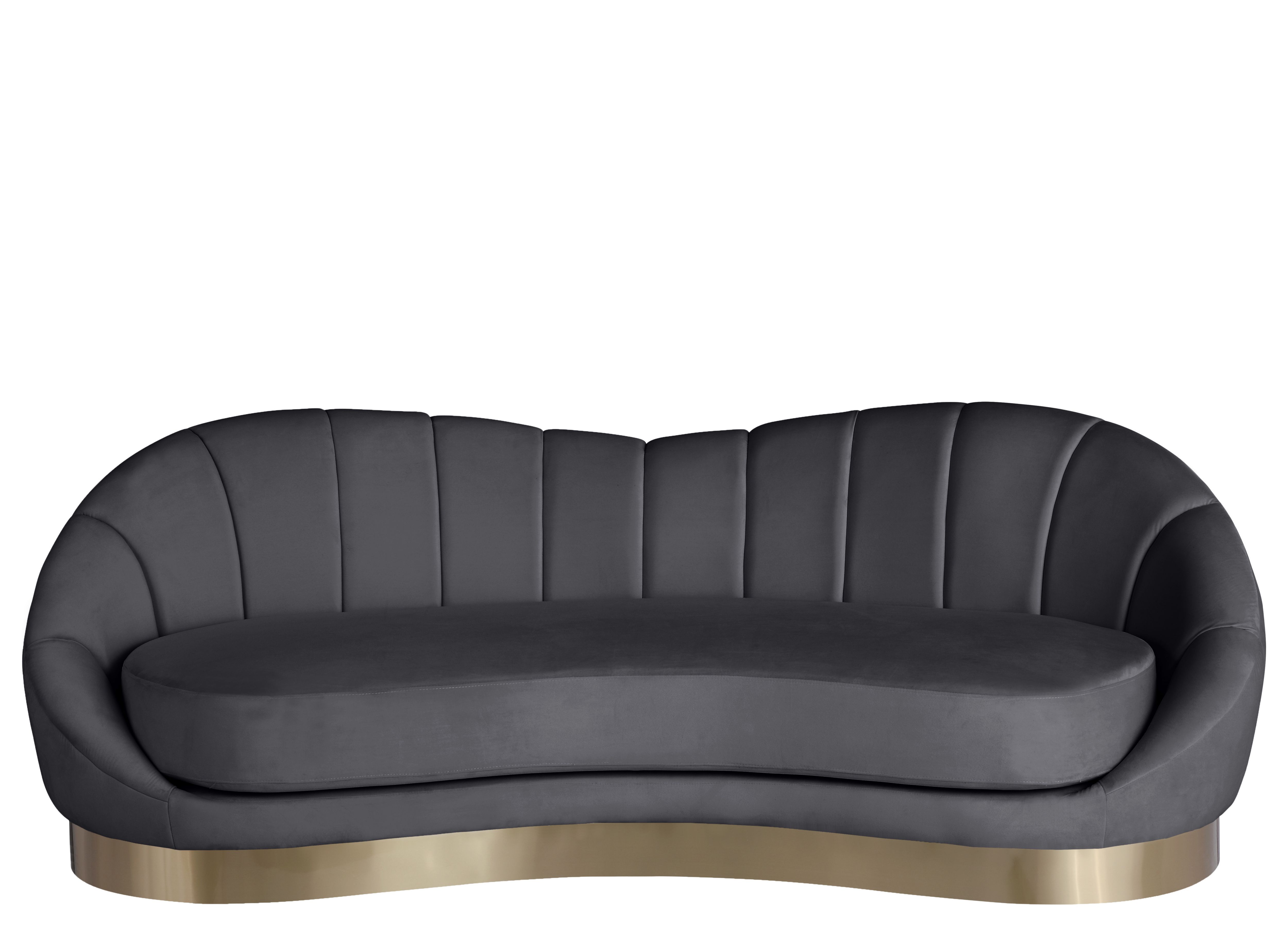 Shelly Velvet Sofa | Raymour & Flanigan