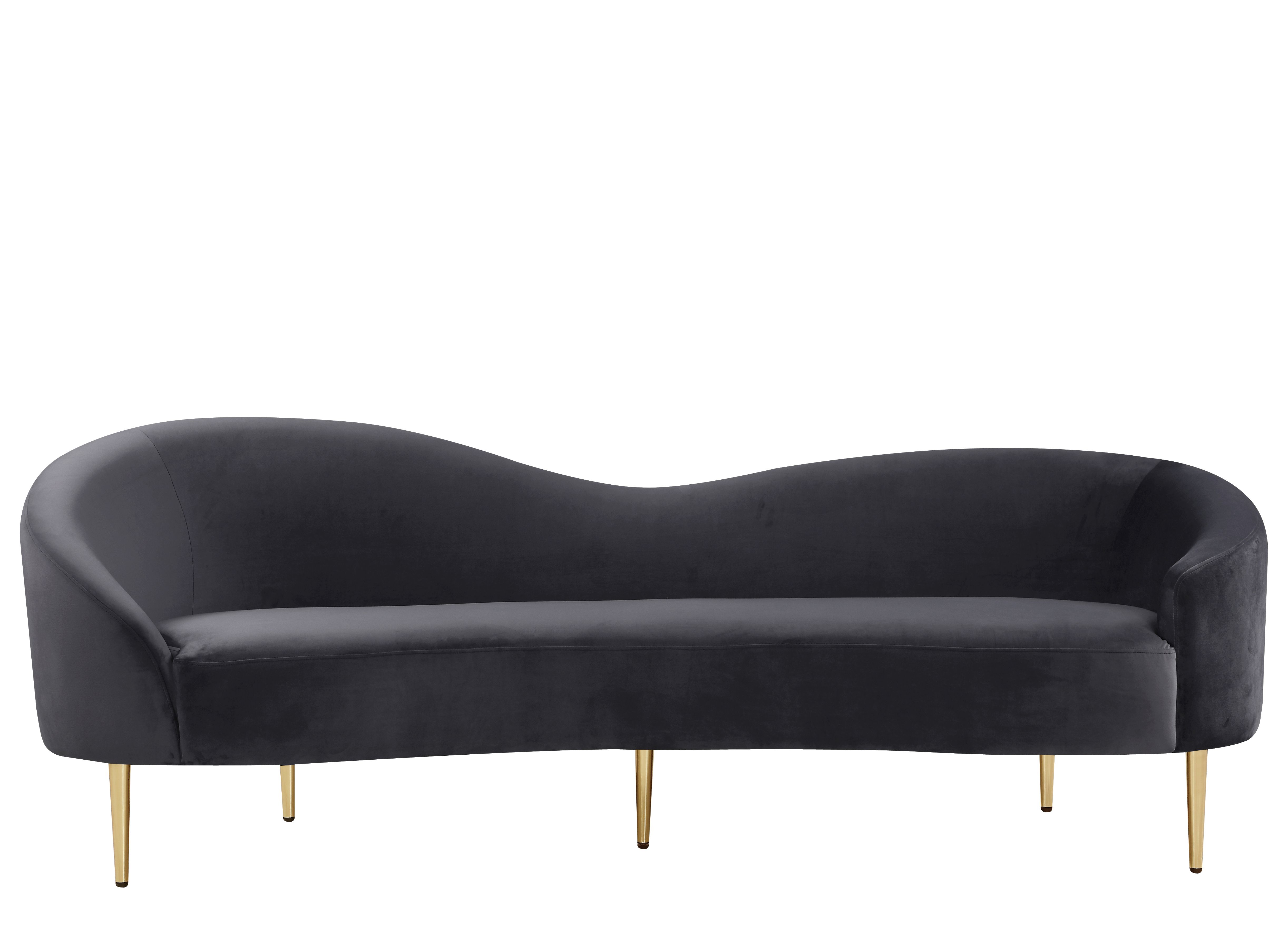 Ritz Velvet Sofa | Raymour & Flanigan