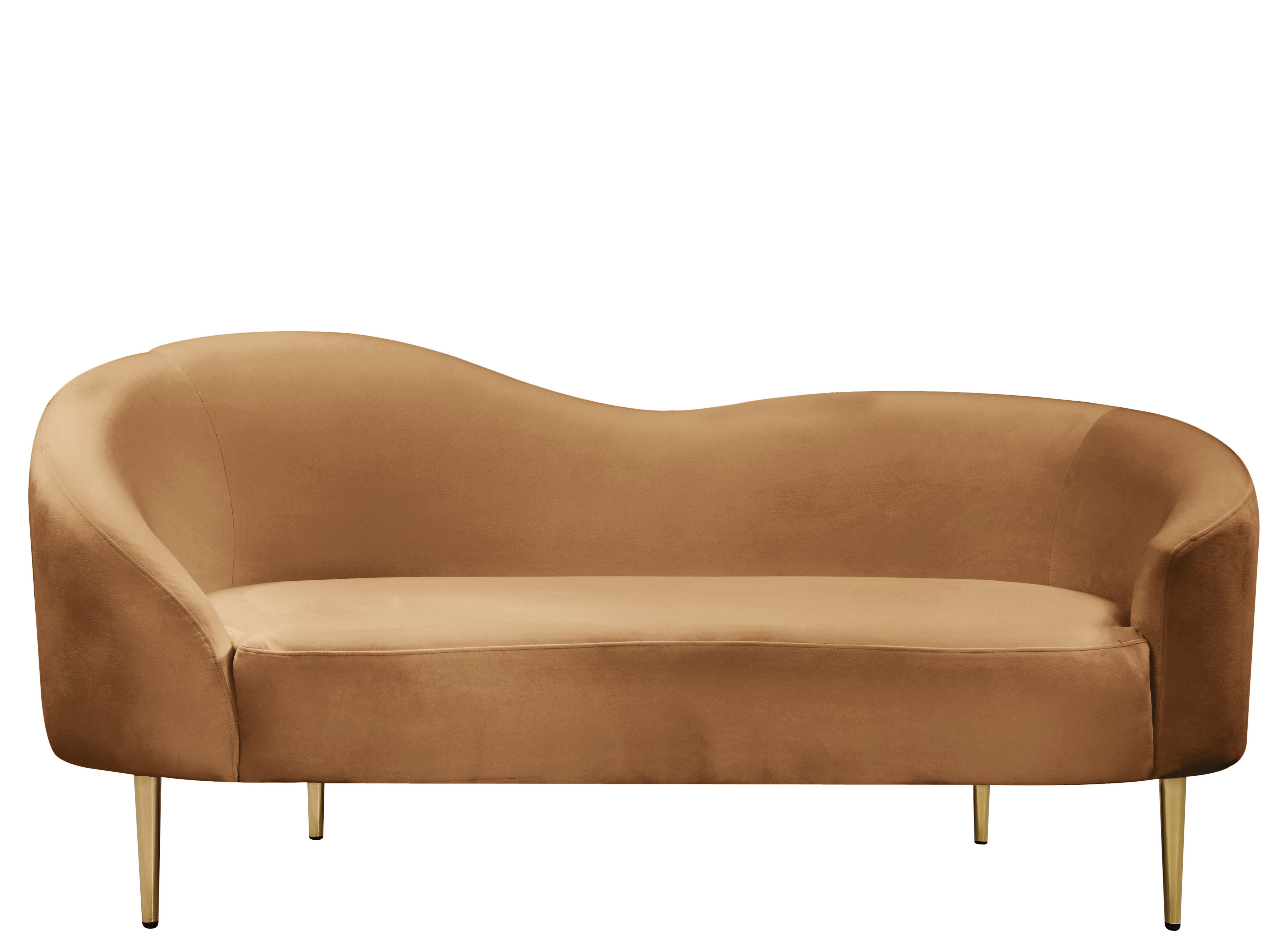 Ritz Velvet Loveseat | Raymour & Flanigan