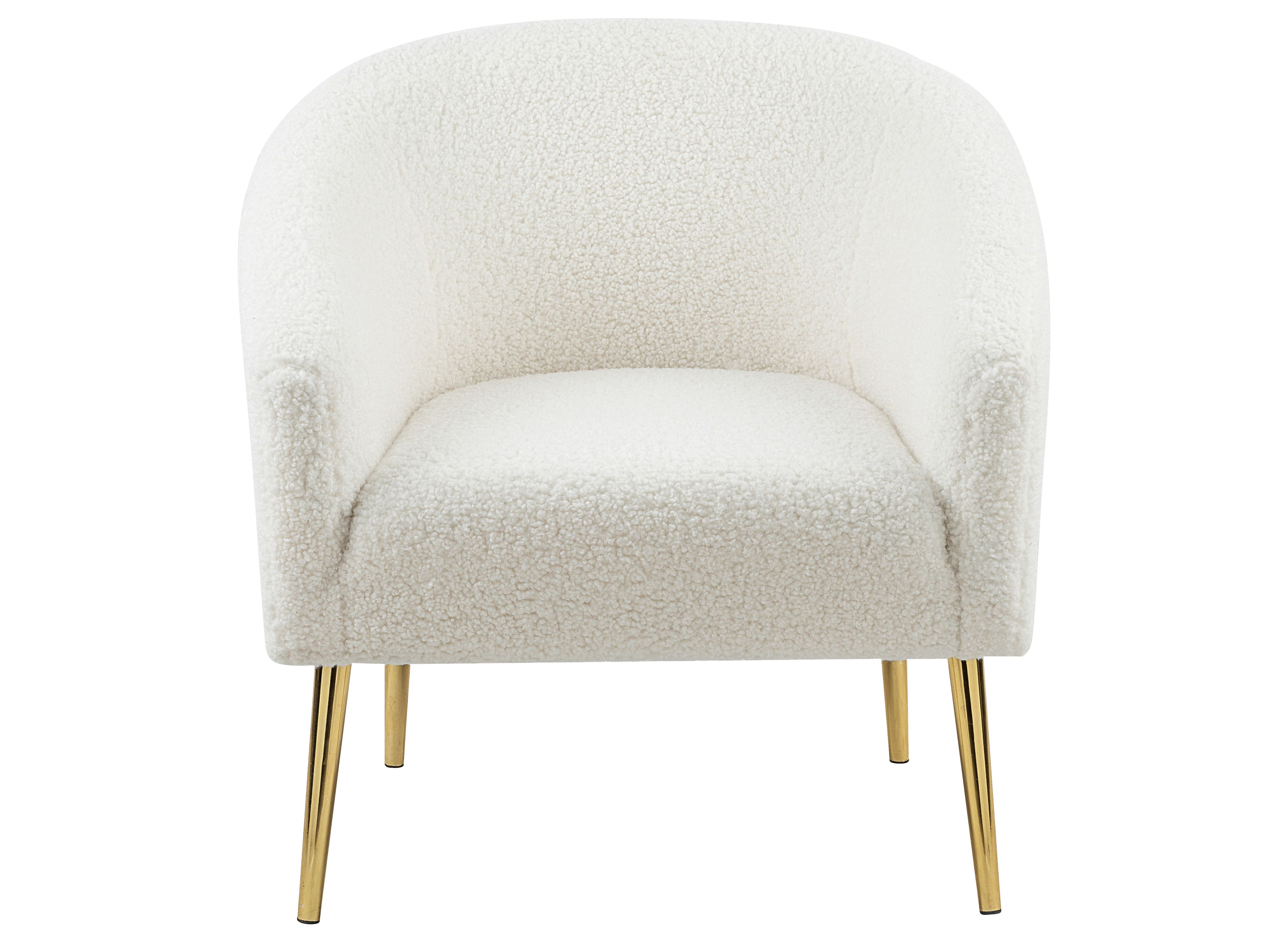 Barlow Faux Fur Accent Chair | Raymour & Flanigan