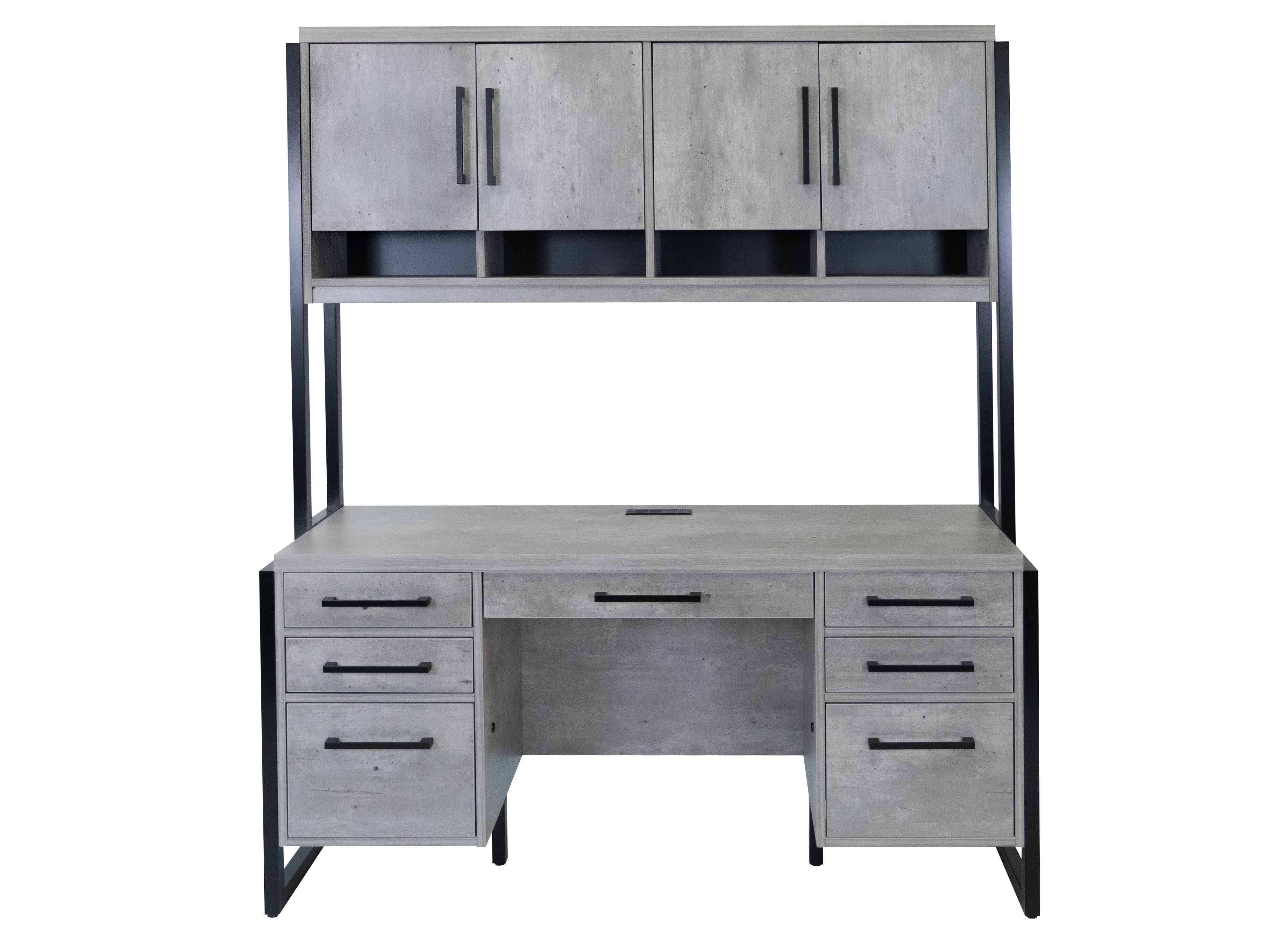 Mason Office Desk and Hutch | Raymour & Flanigan