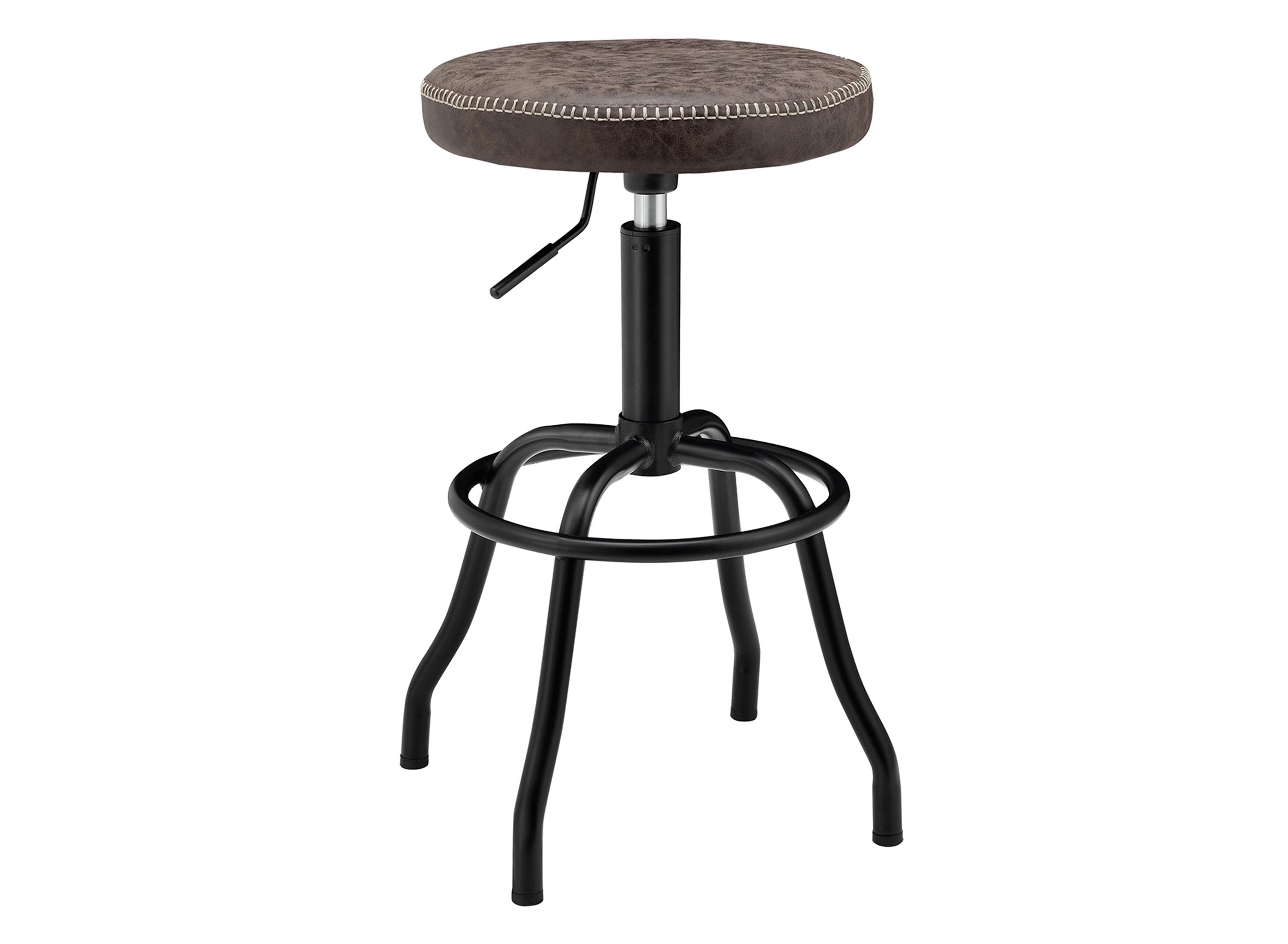 Eaton Gaslift Swivel Bar Stool | Raymour & Flanigan