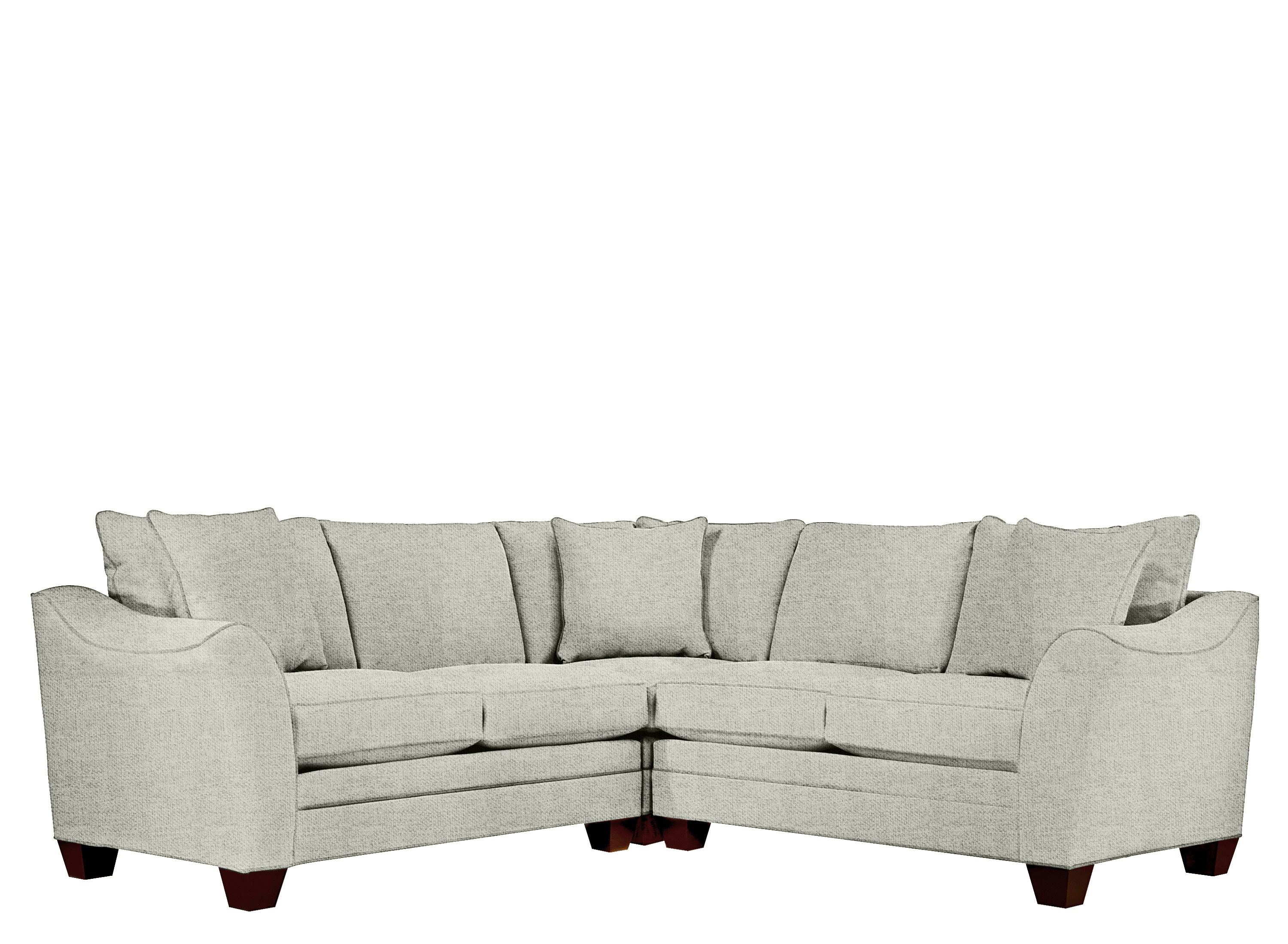 Foresthill 3-pc. Symmetrical Loveseat Sectional Sofa | Raymour & Flanigan