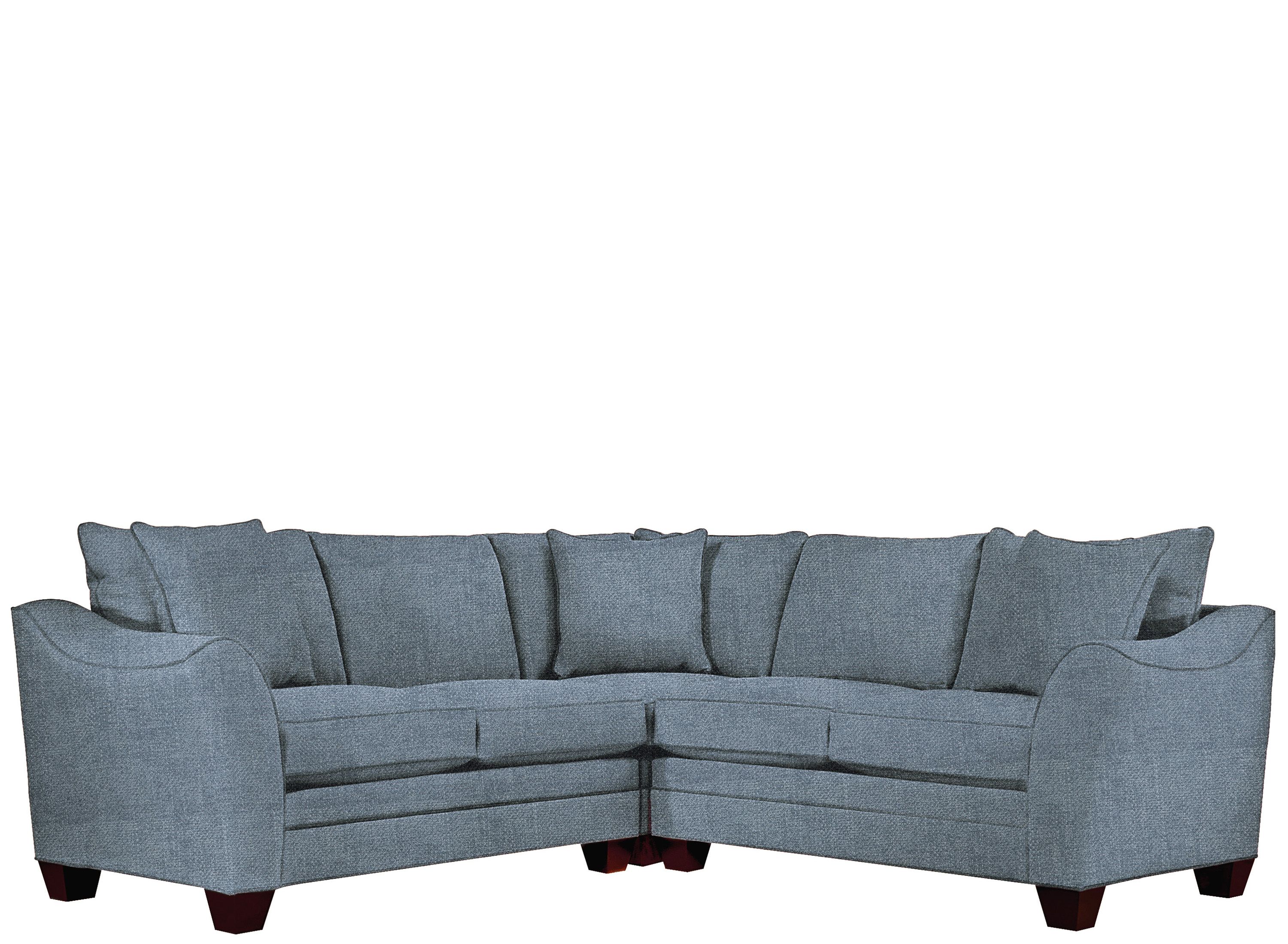 Foresthill 3-pc. Symmetrical Loveseat Sectional Sofa | Raymour & Flanigan