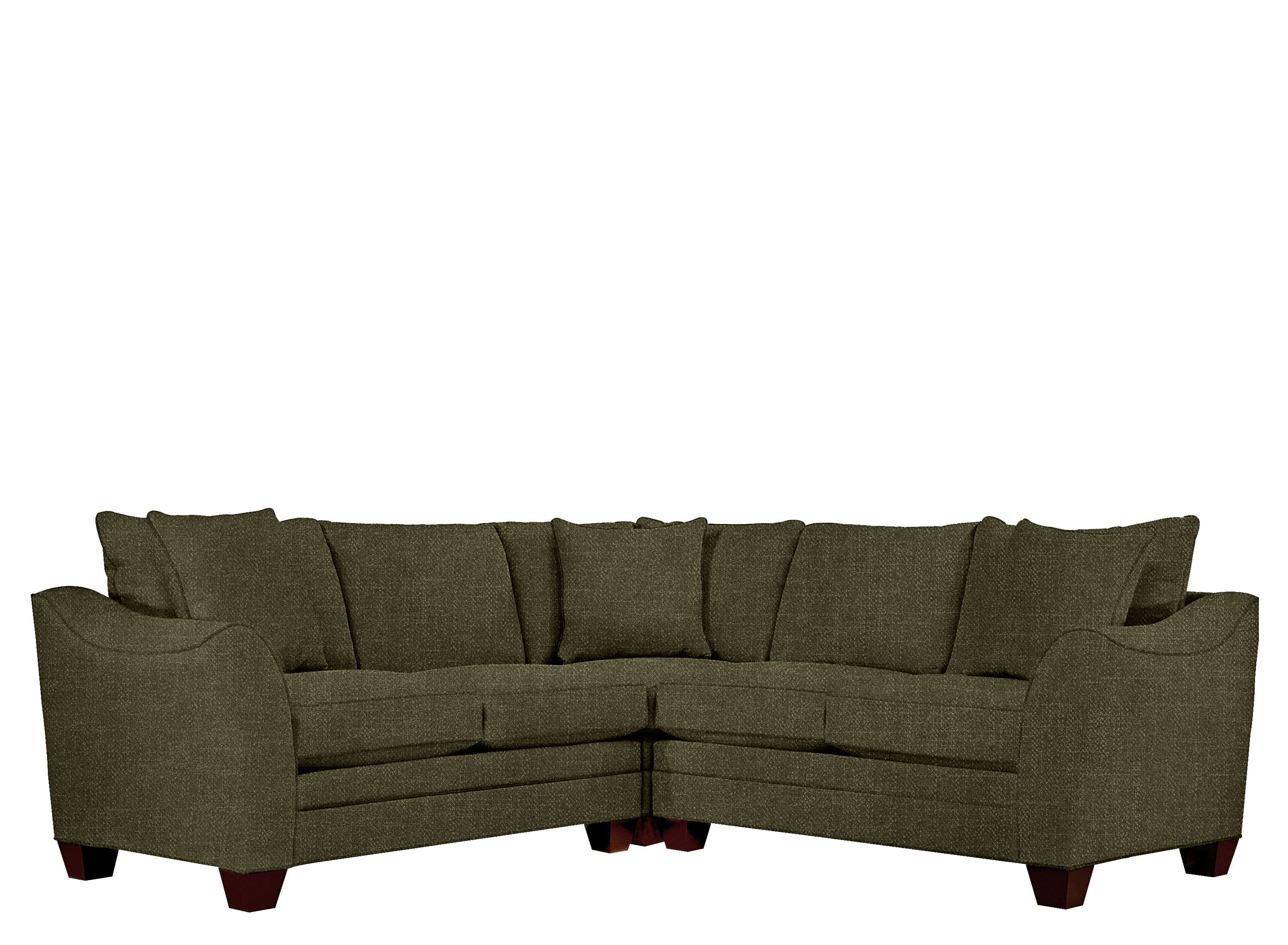 Foresthill 3-pc. Symmetrical Loveseat Sectional Sofa | Raymour & Flanigan