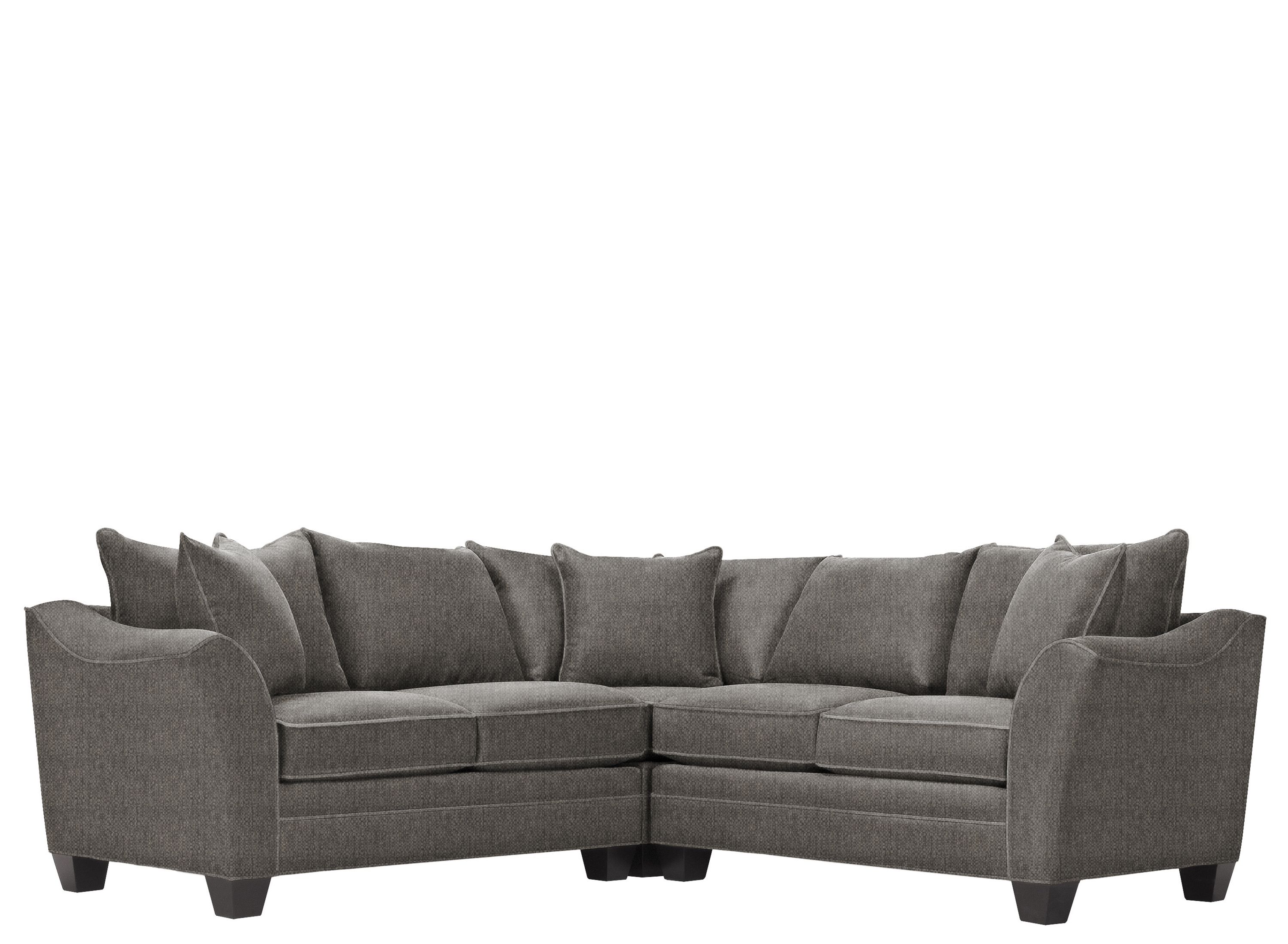 Foresthill 3-pc. Symmetrical Loveseat Sectional Sofa | Raymour & Flanigan