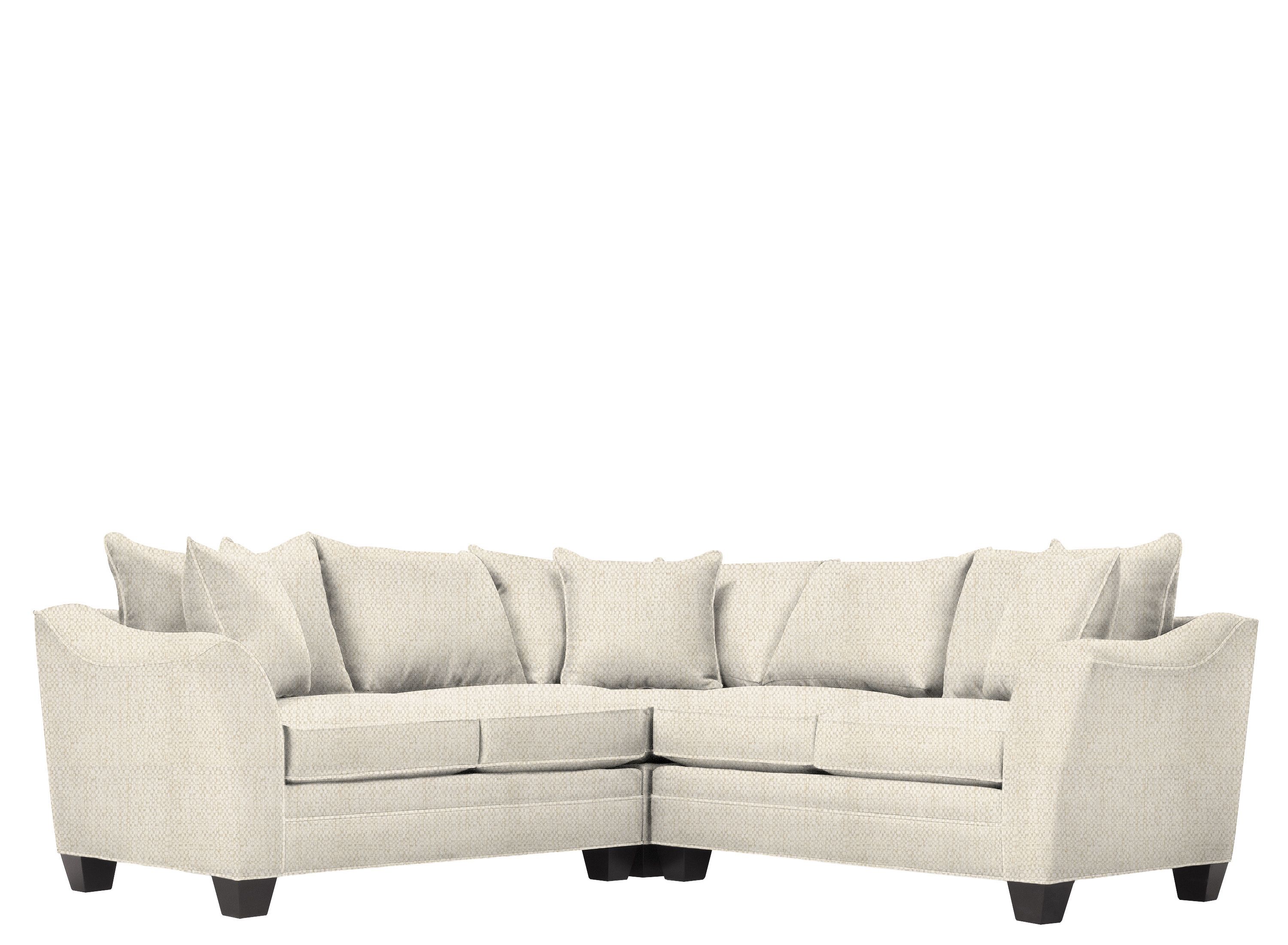 Foresthill 3-pc. Symmetrical Loveseat Sectional Sofa | Raymour & Flanigan