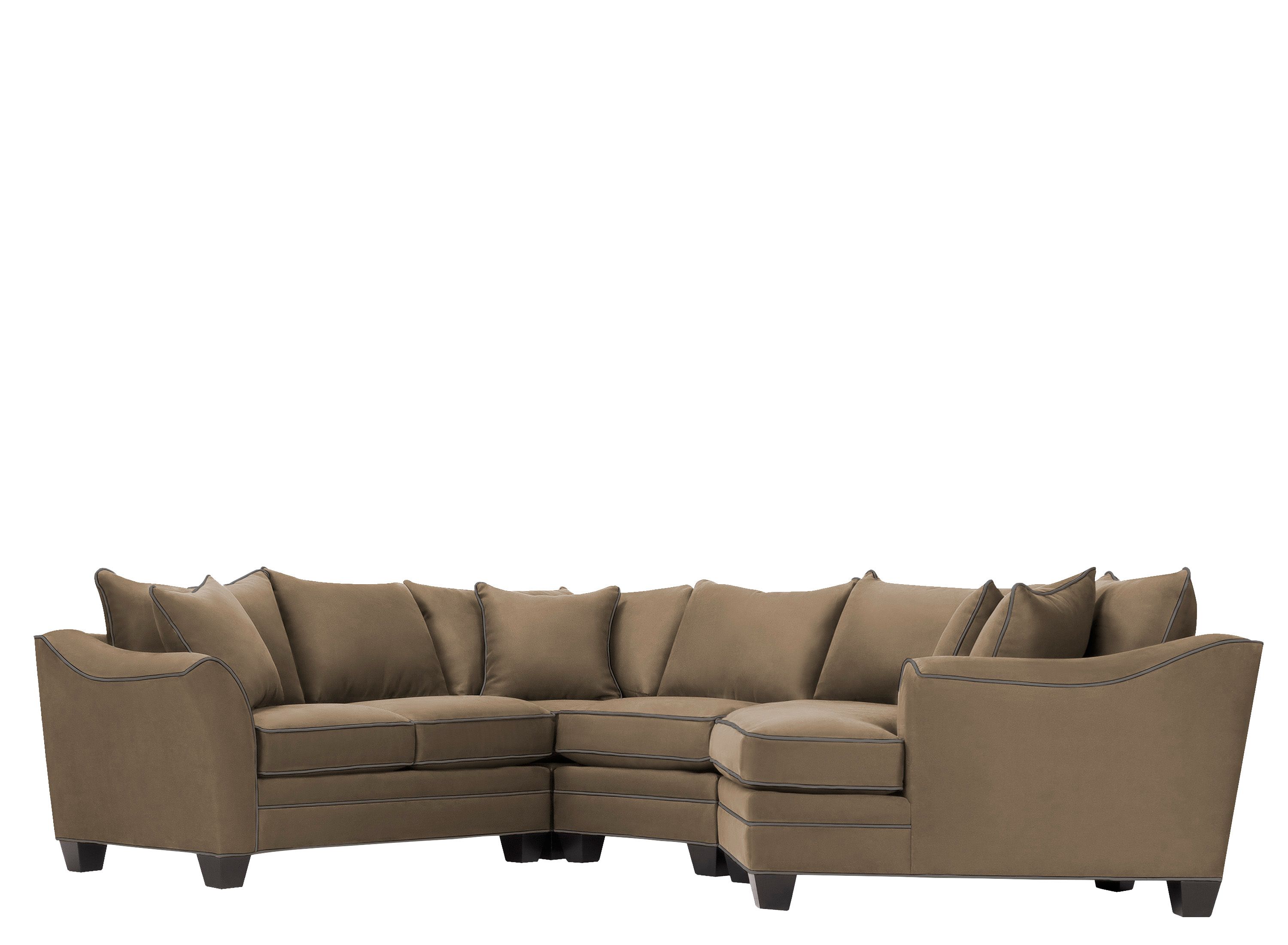 Foresthill 4-pc. Right Hand Cuddler Sectional Sofa | Raymour & Flanigan