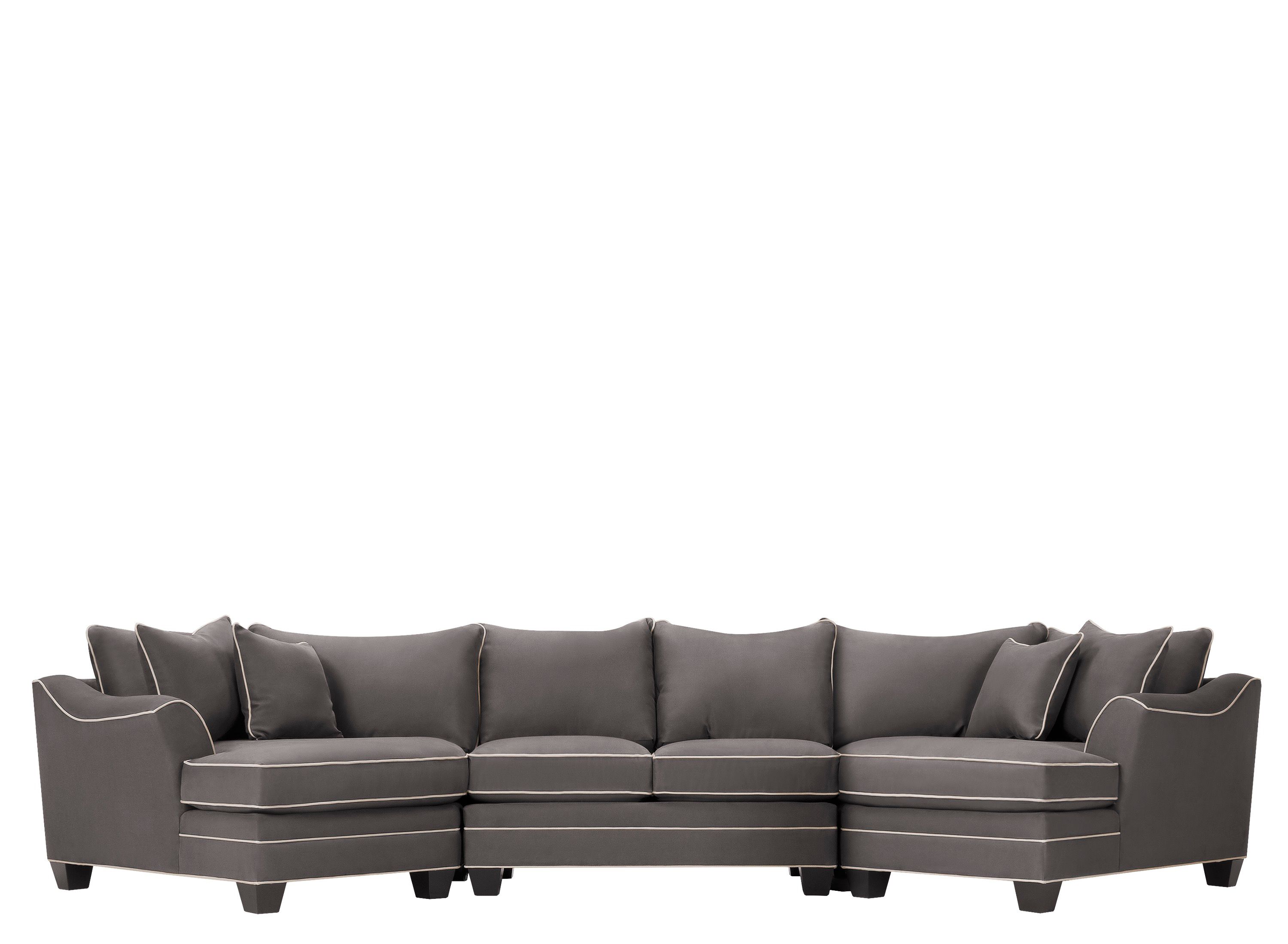 Foresthill 3-pc. Symmetrical Cuddler Sectional Sofa | Raymour & Flanigan