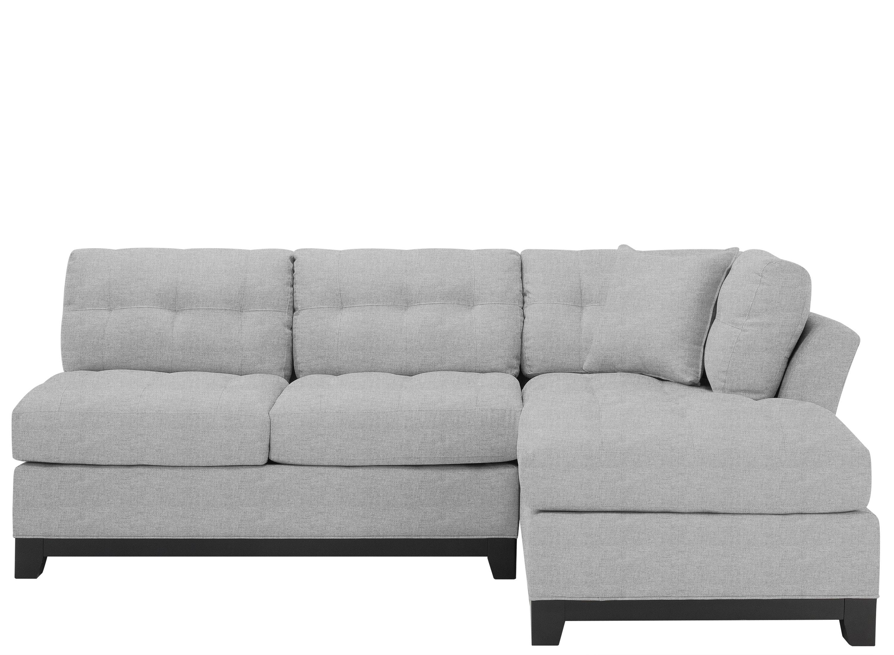 Metropolis 2-pc. Right Hand Facing Sectional Sofa | Raymour & Flanigan