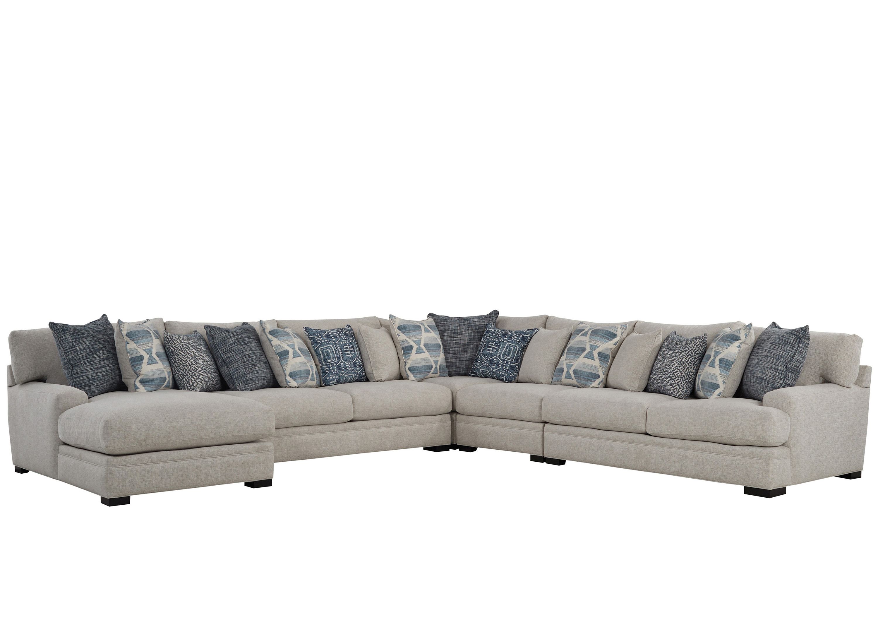 Bayside 5-pc. Microfiber Sectional | Raymour & Flanigan