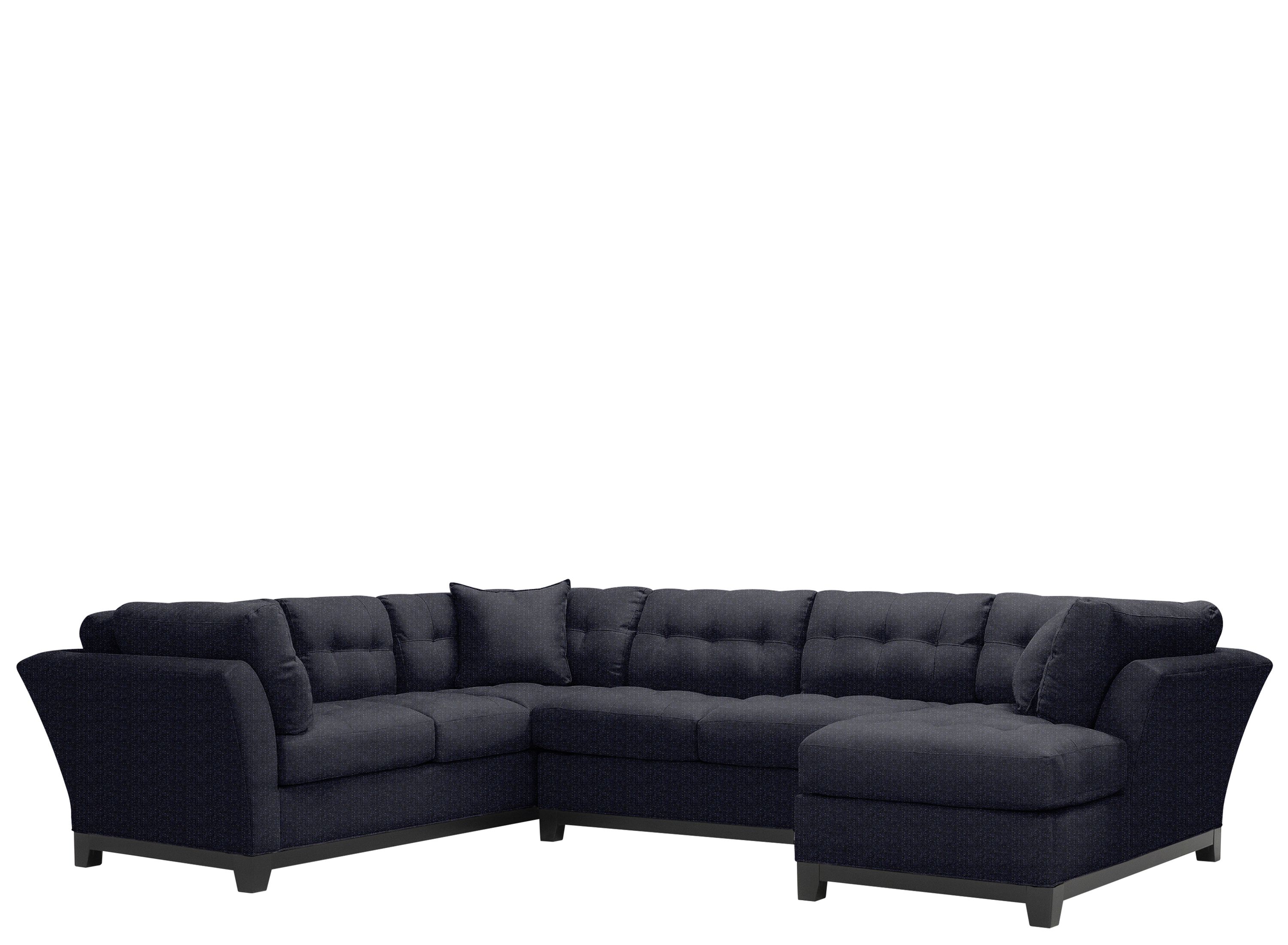 Metropolis 3-pc. Right Hand Facing Sectional Sofa | Raymour & Flanigan