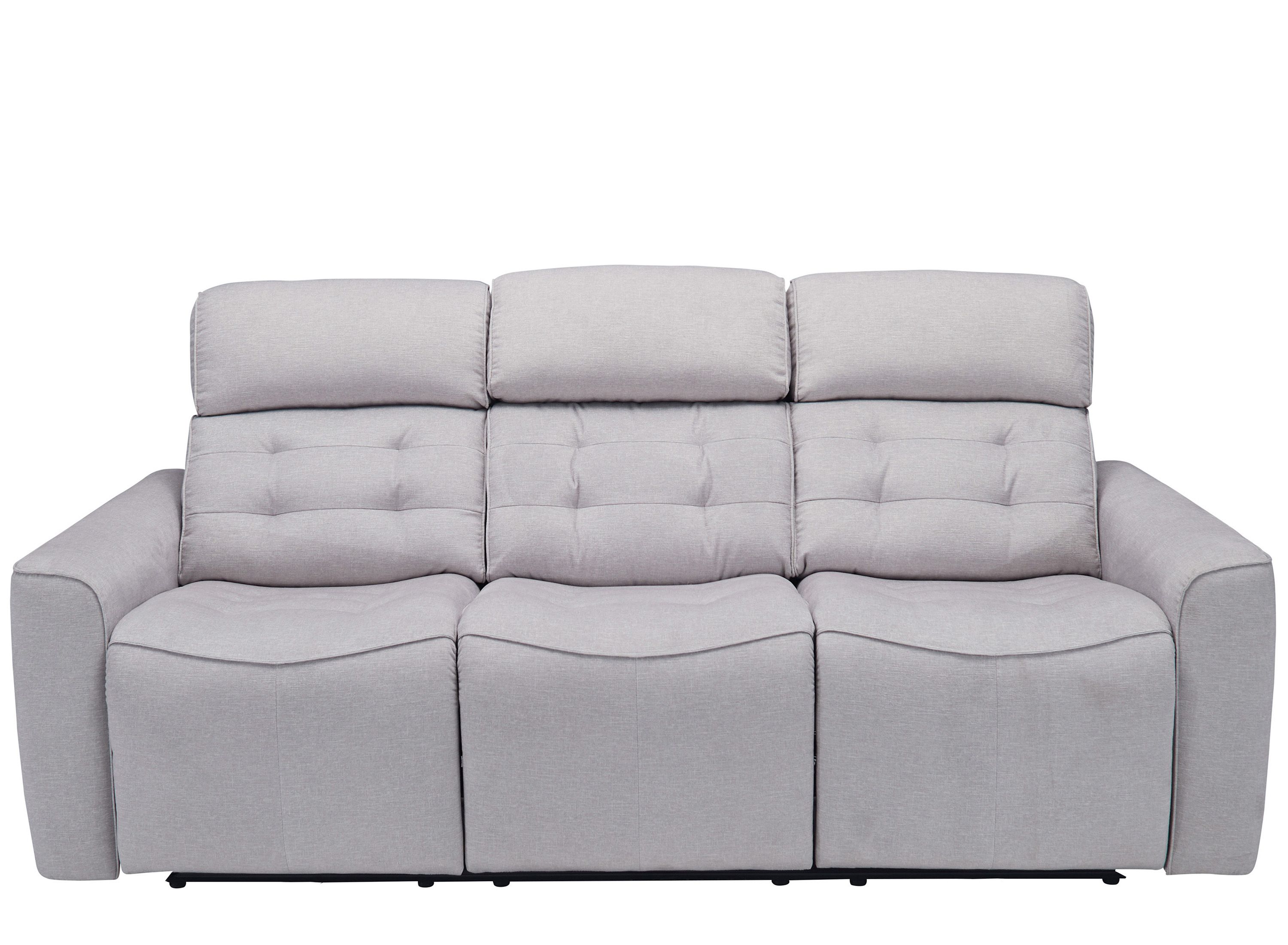 Hanlin Power Sofa w/ Power Headrest, Lumbar and Drop Down Table ...