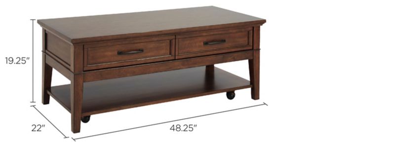 Trenton Rectangular Cocktail Table | Raymour & Flanigan