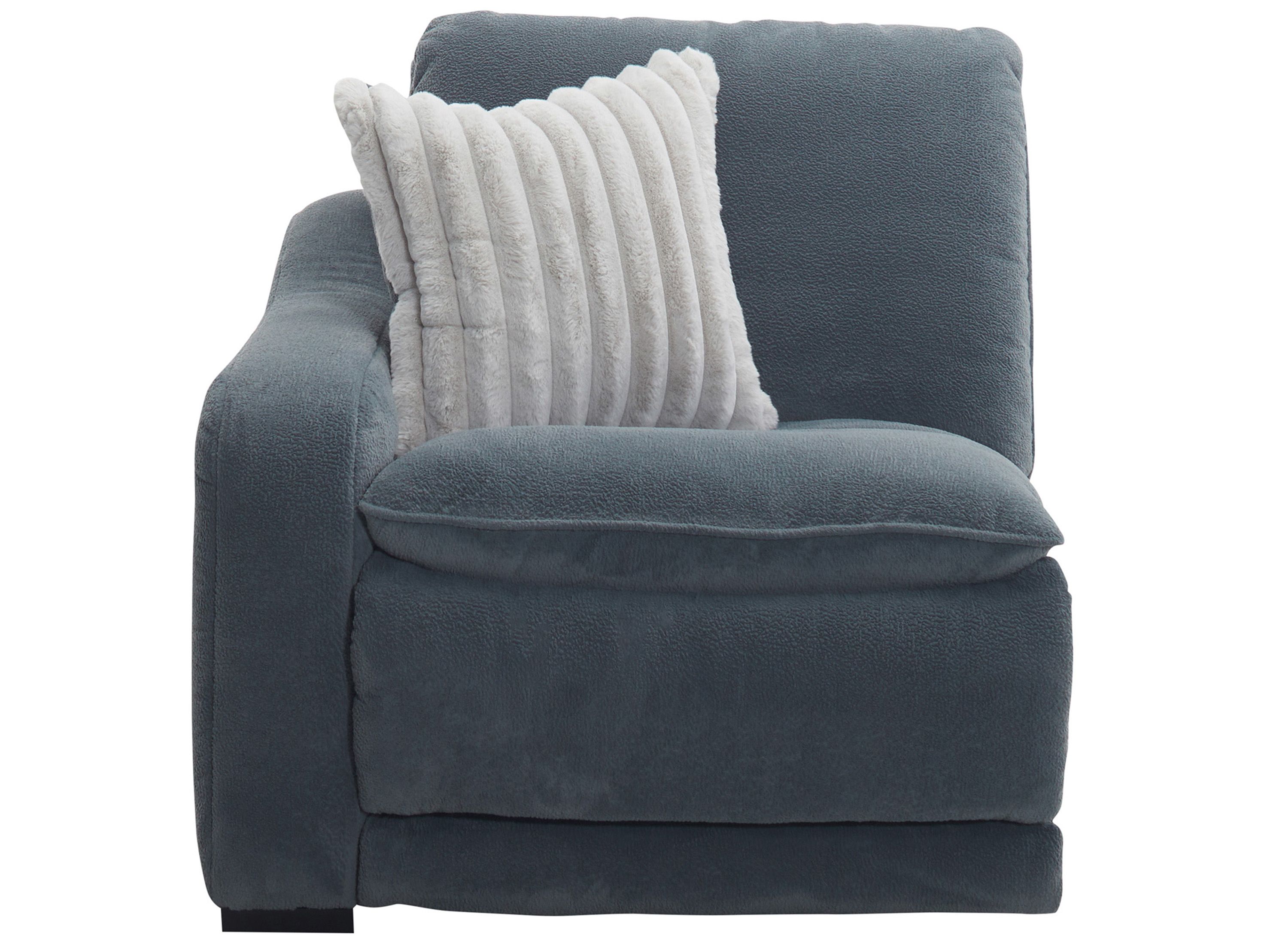 Celine Left Arm Facing Power Recliner w/ Power Headrest | Raymour & Flanigan