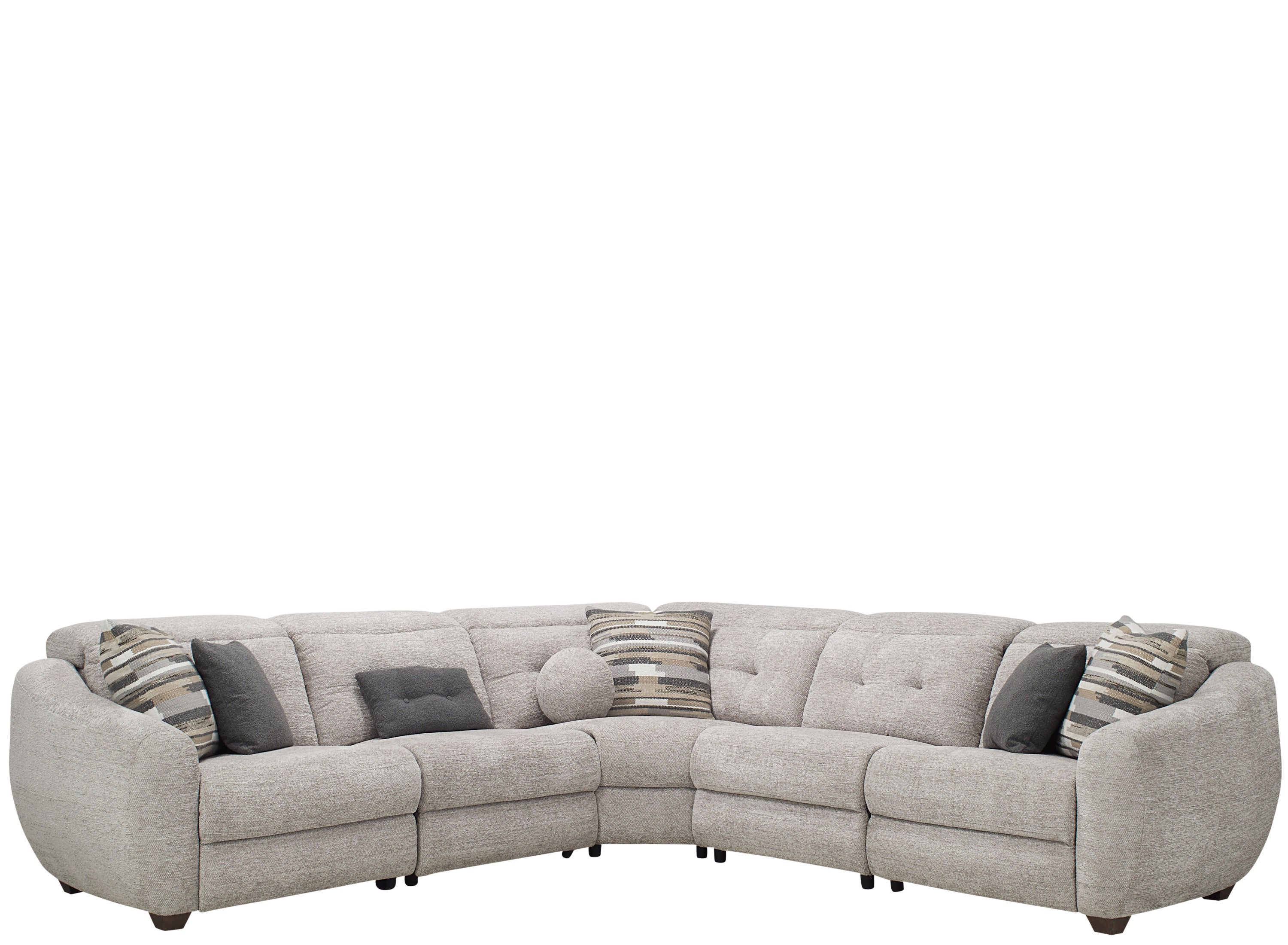 Carson 5-pc. Dual Power Reclining Sectional | Raymour & Flanigan