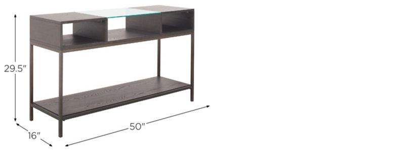 Faye Console Table | Raymour & Flanigan