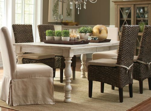 Aberdeen Rectangular Dining Table w/ Leaf | Raymour & Flanigan