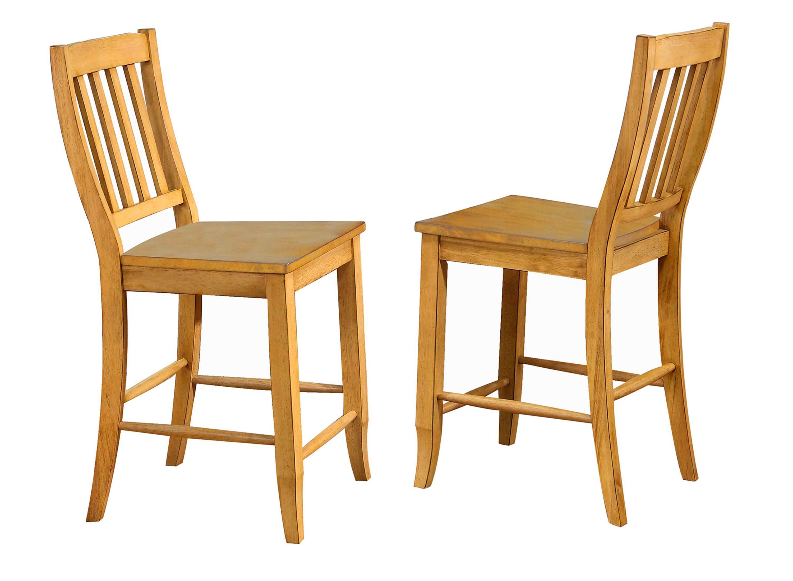 School House 24" Barstool Set of 2 | Raymour & Flanigan