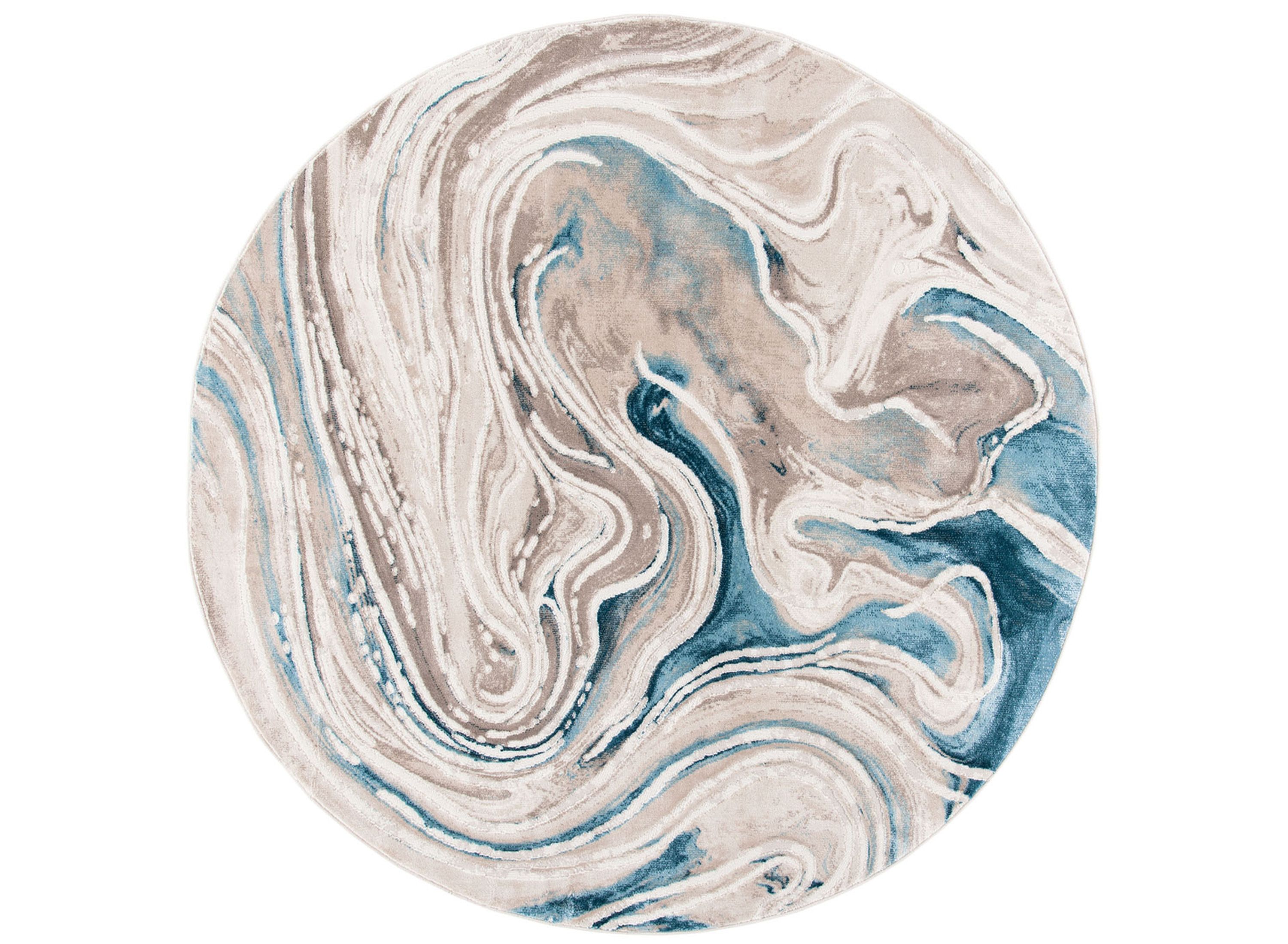 Bo Round Area Rug | Raymour & Flanigan | Raymour & Flanigan