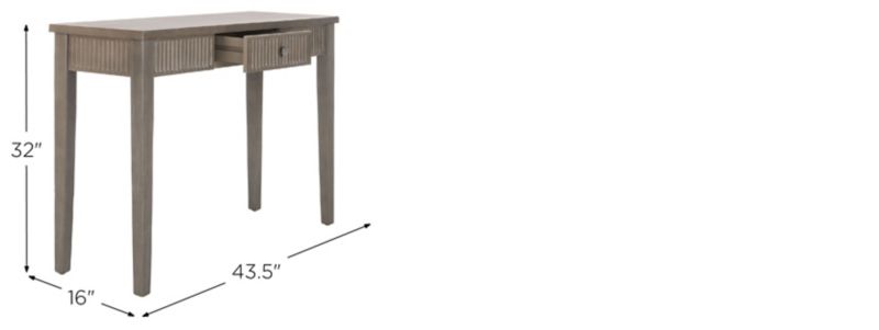 Alphonse Console Table | Raymour & Flanigan