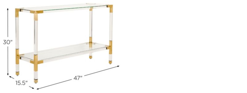 Logan Console Table | Raymour & Flanigan