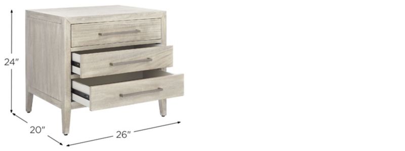 Allyson Nightstand | Raymour & Flanigan