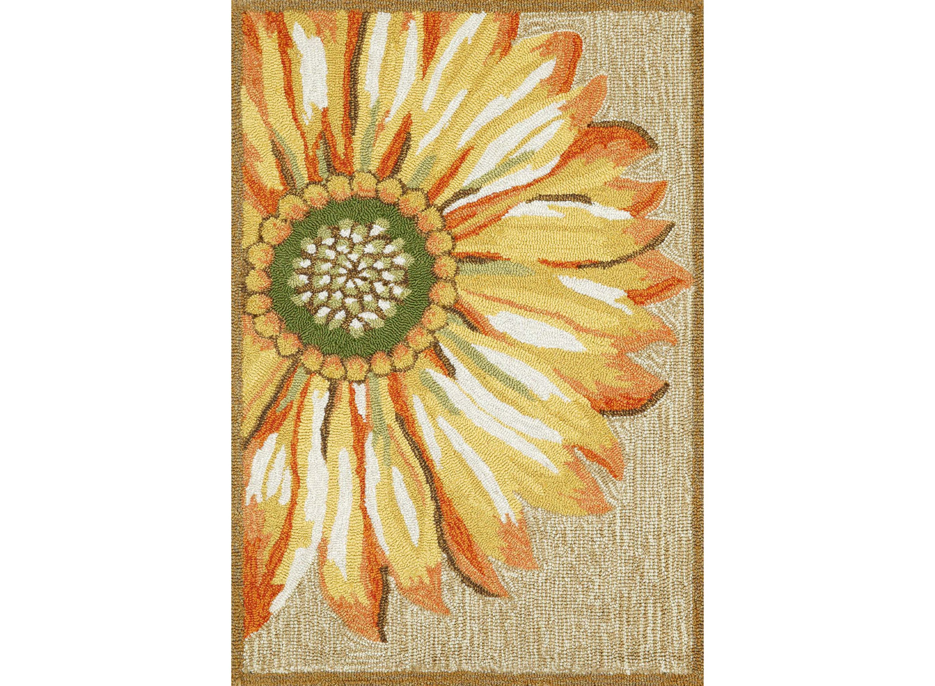 Frontporch Sunflower Indoor/Outdoor Area Rug | Raymour & Flanigan