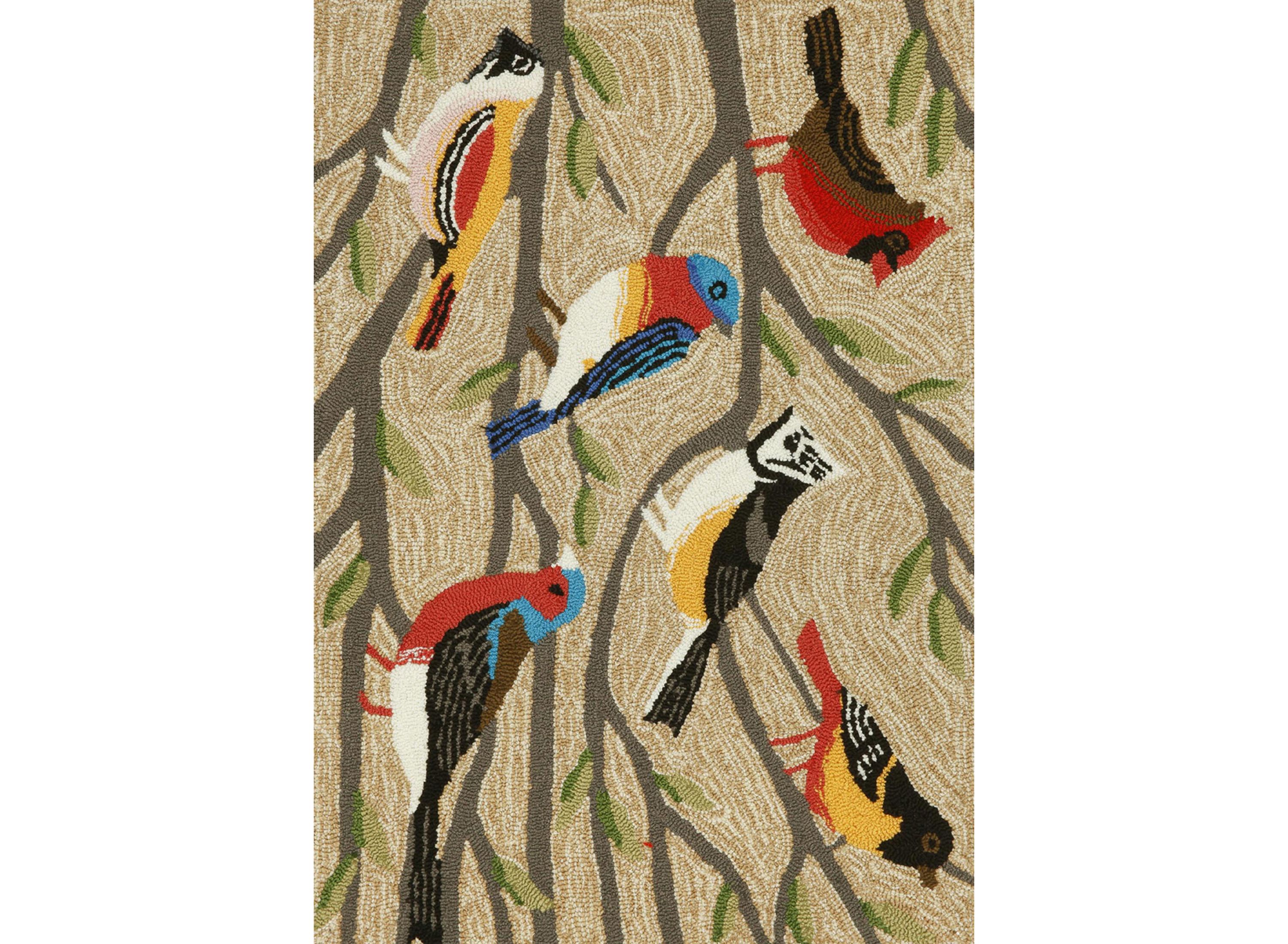 Frontporch Birds Indoor/Outdoor Area Rug | Raymour & Flanigan