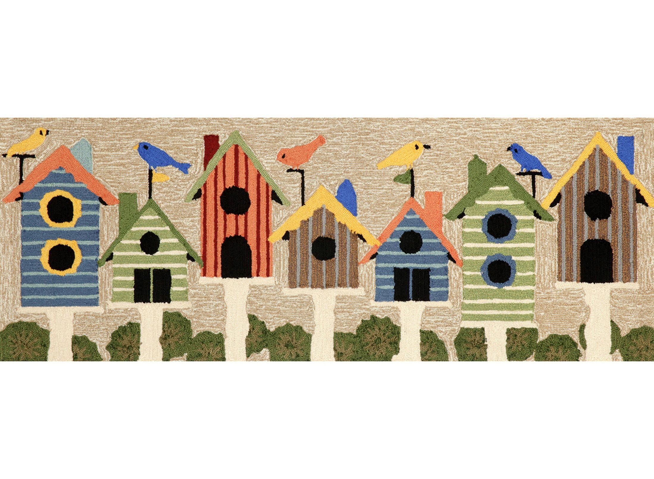 Frontporch Birdhouse Indoor/Outdoor Area Rug | Raymour & Flanigan