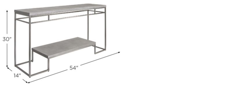 Clea Console Table | Raymour & Flanigan