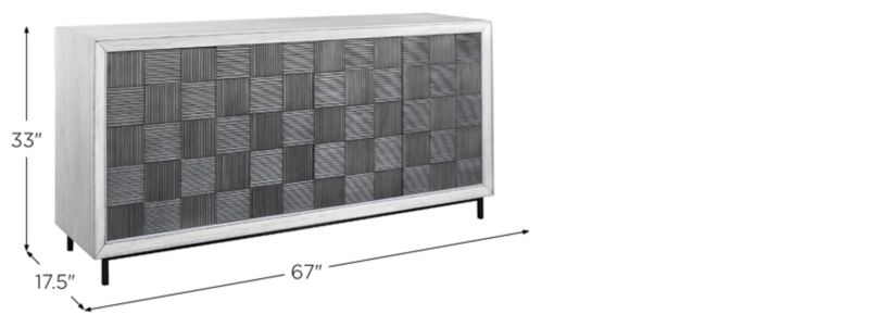 Checker Cabinet | Raymour & Flanigan