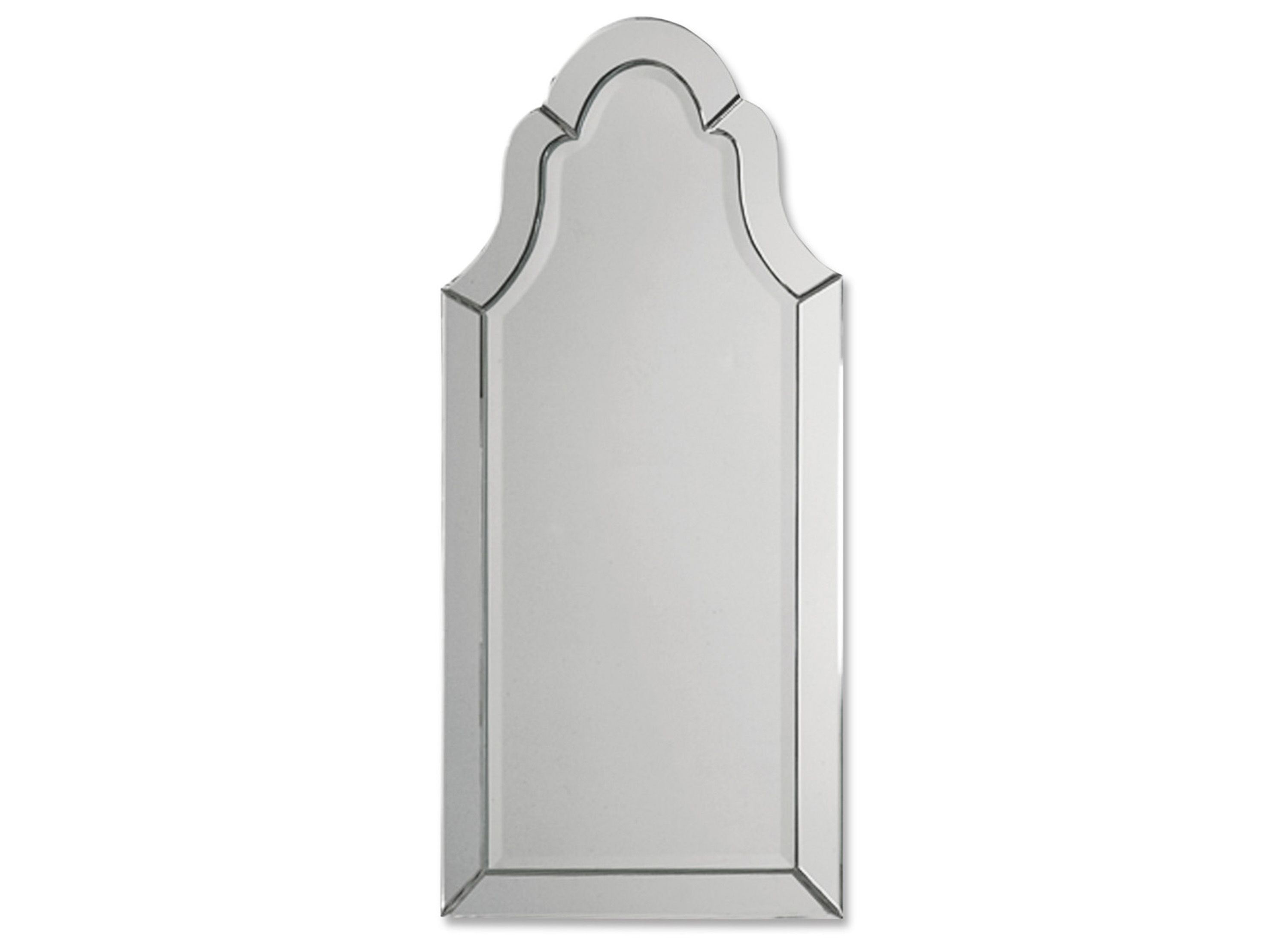Hovan Frameless Arched Mirror | Raymour & Flanigan | Raymour & Flanigan