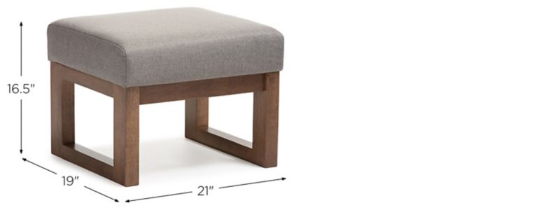 Yashiya Ottoman Stool | Raymour & Flanigan