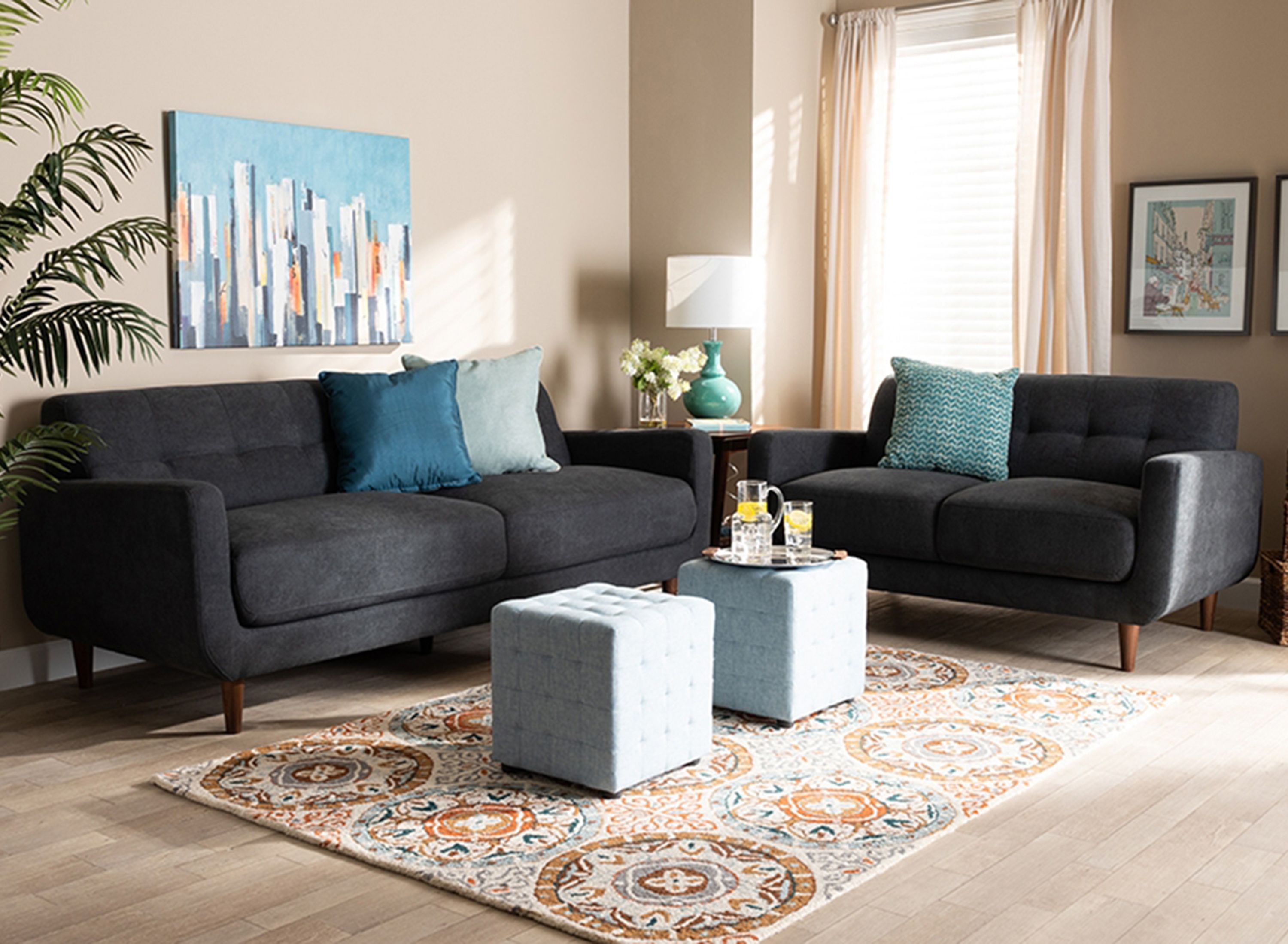Allister 2-pc. Living Room Set | Raymour & Flanigan